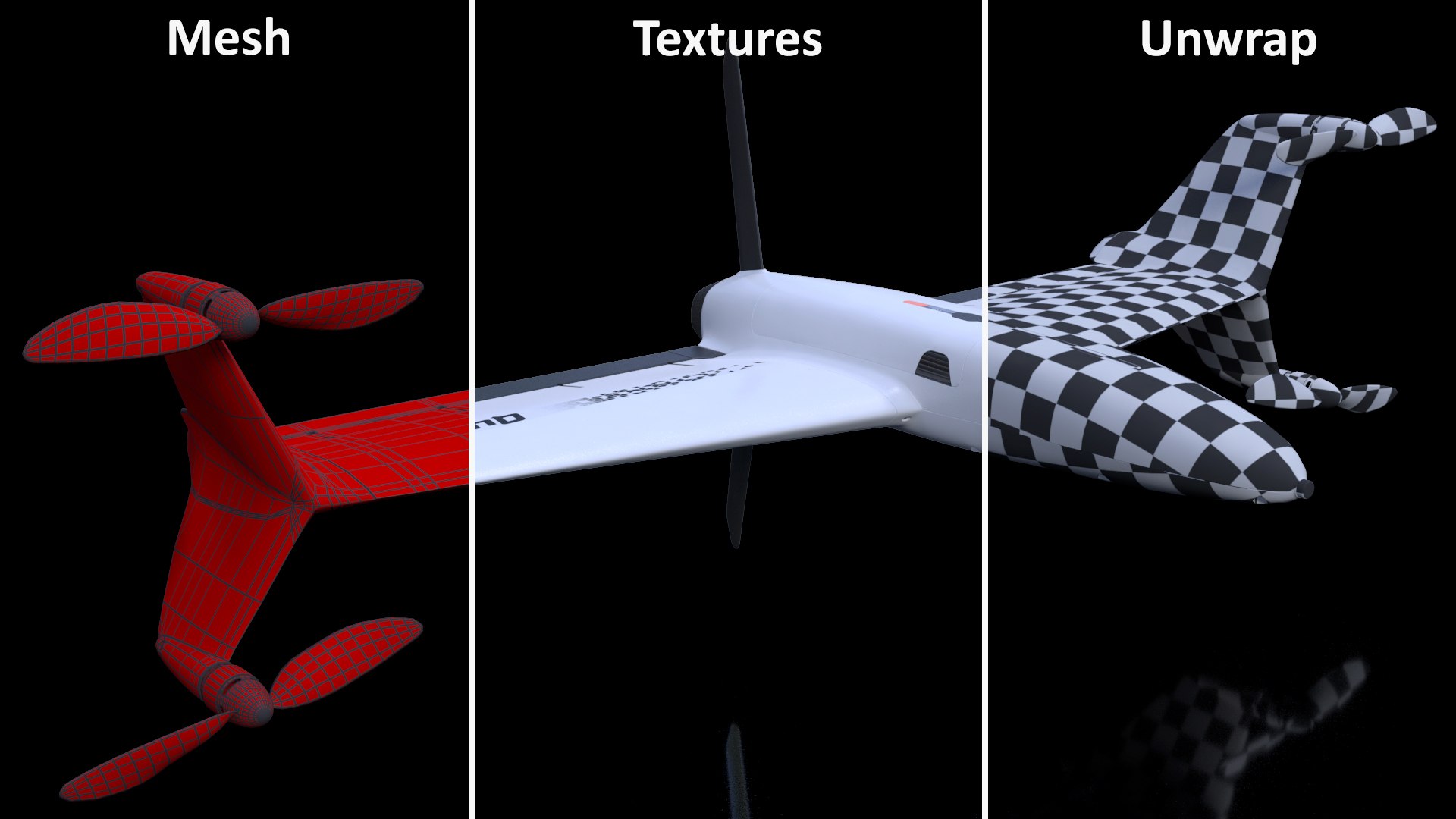 Quantix Recon UAV 3D - TurboSquid 1924390