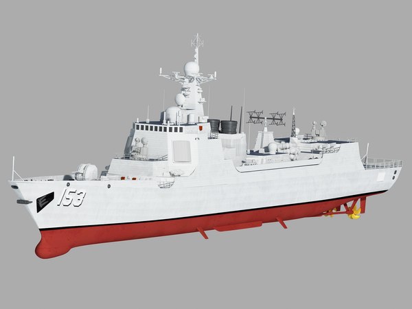 153 Xi An Type 052C class destroyer 3D 모델 - TurboSquid 1908812
