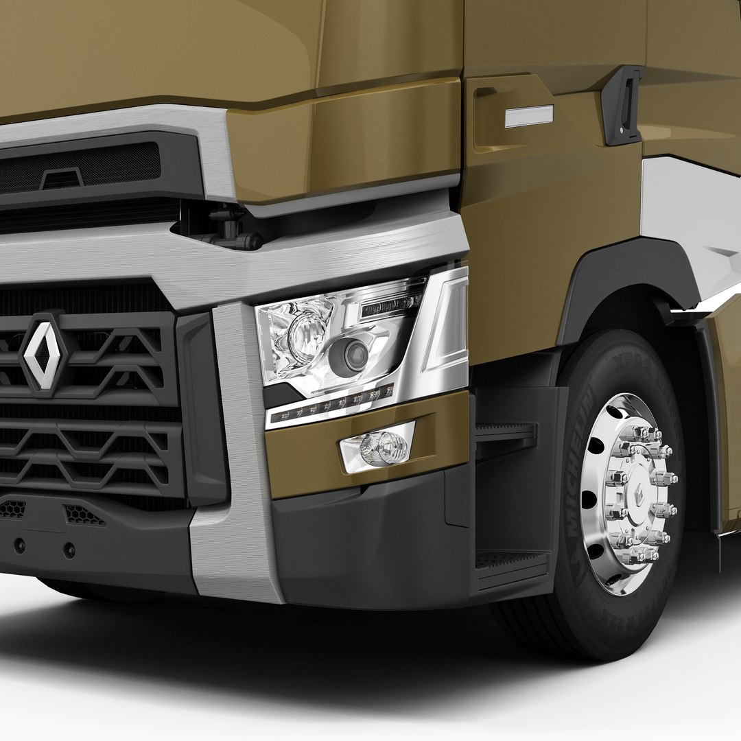 renault t range 3d model
