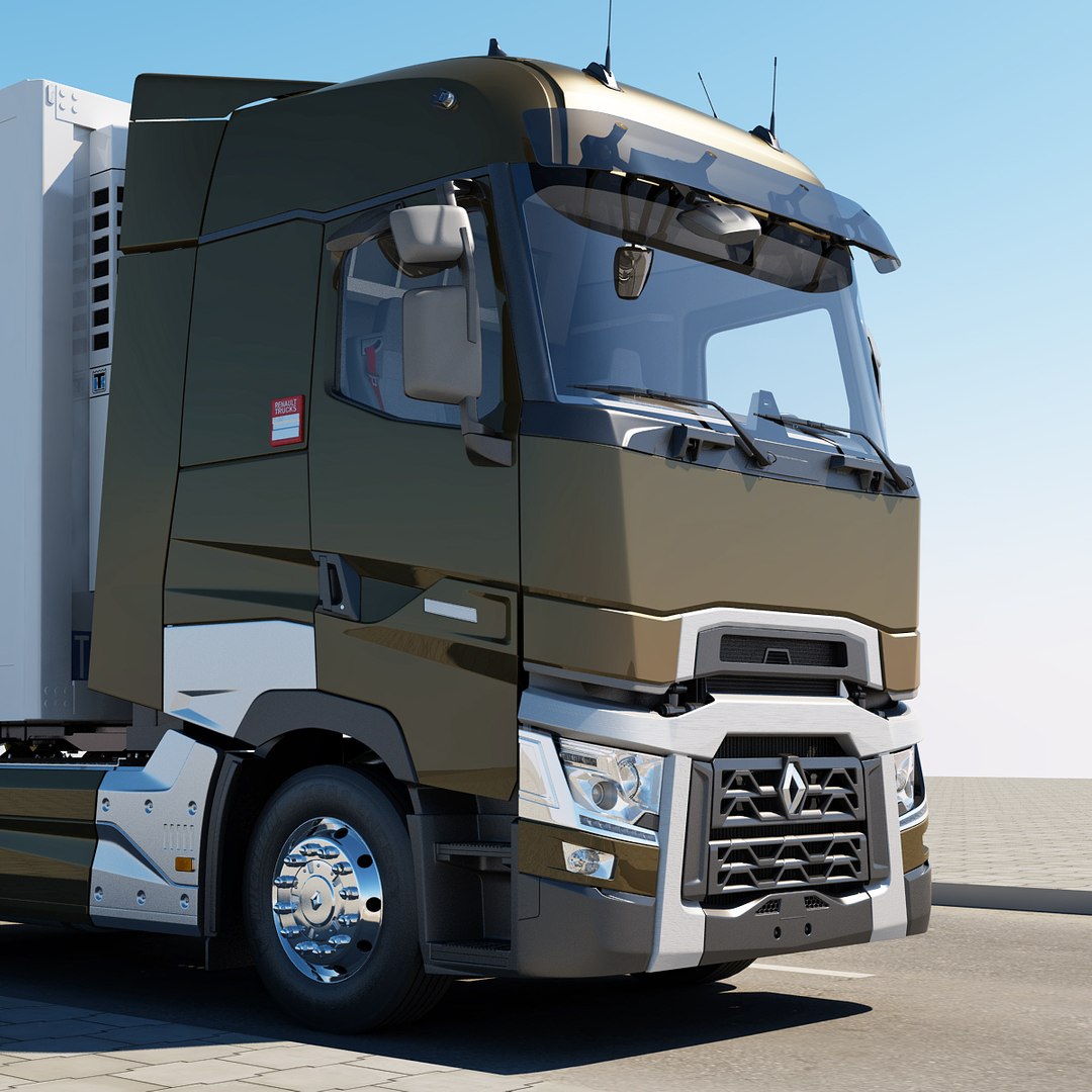 Renault T Range 3d Model