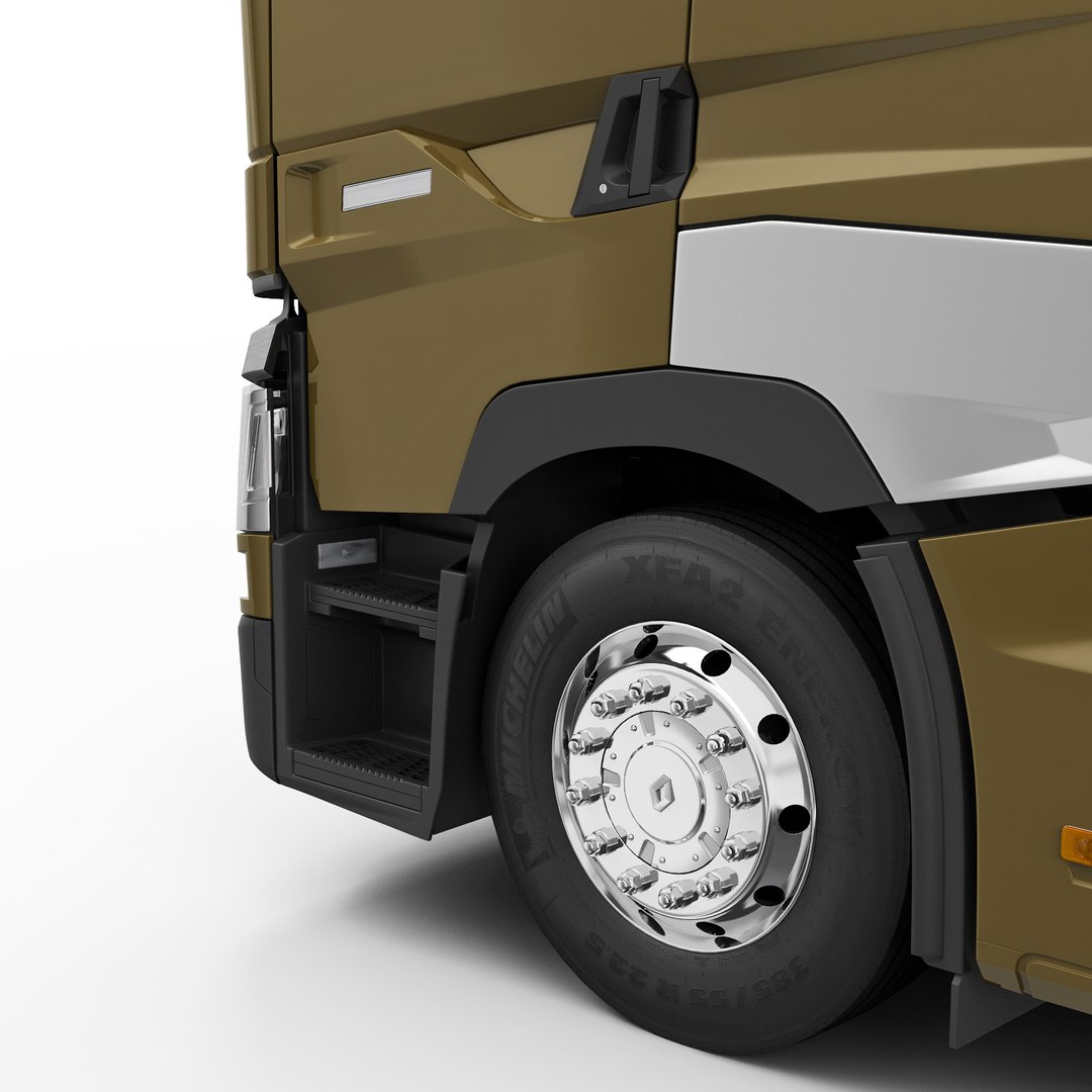 renault t range 3d model