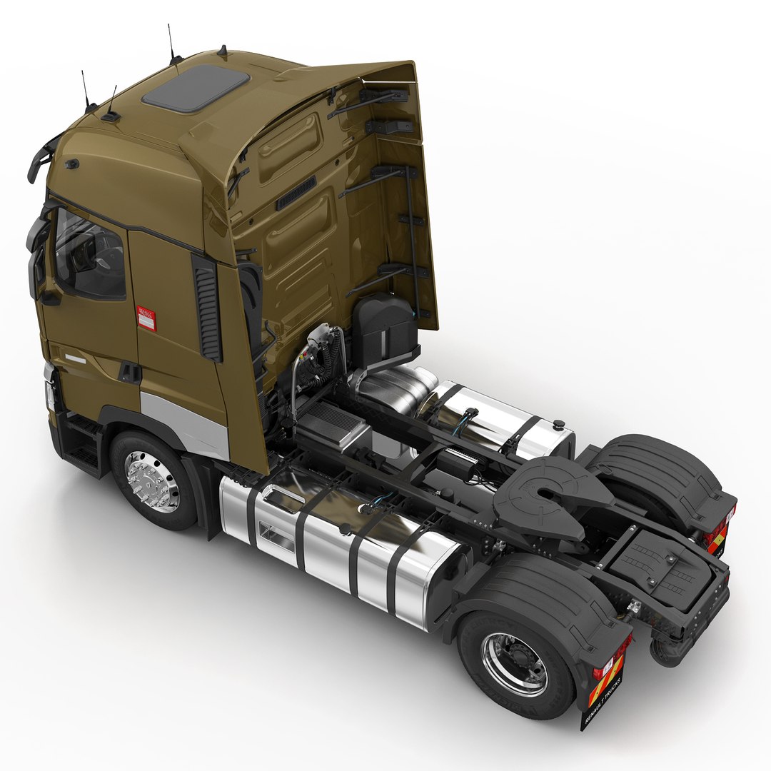 renault t range 3d model