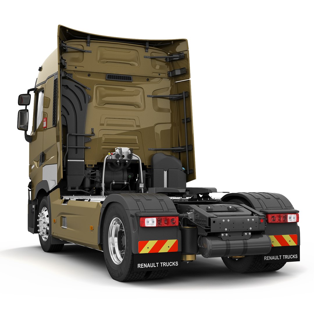 renault t range 3d model