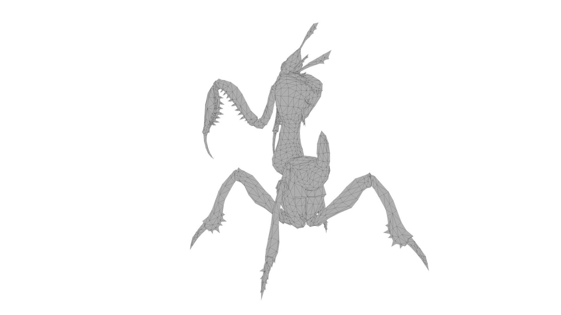 3D Alien Mantis - TurboSquid 1932177