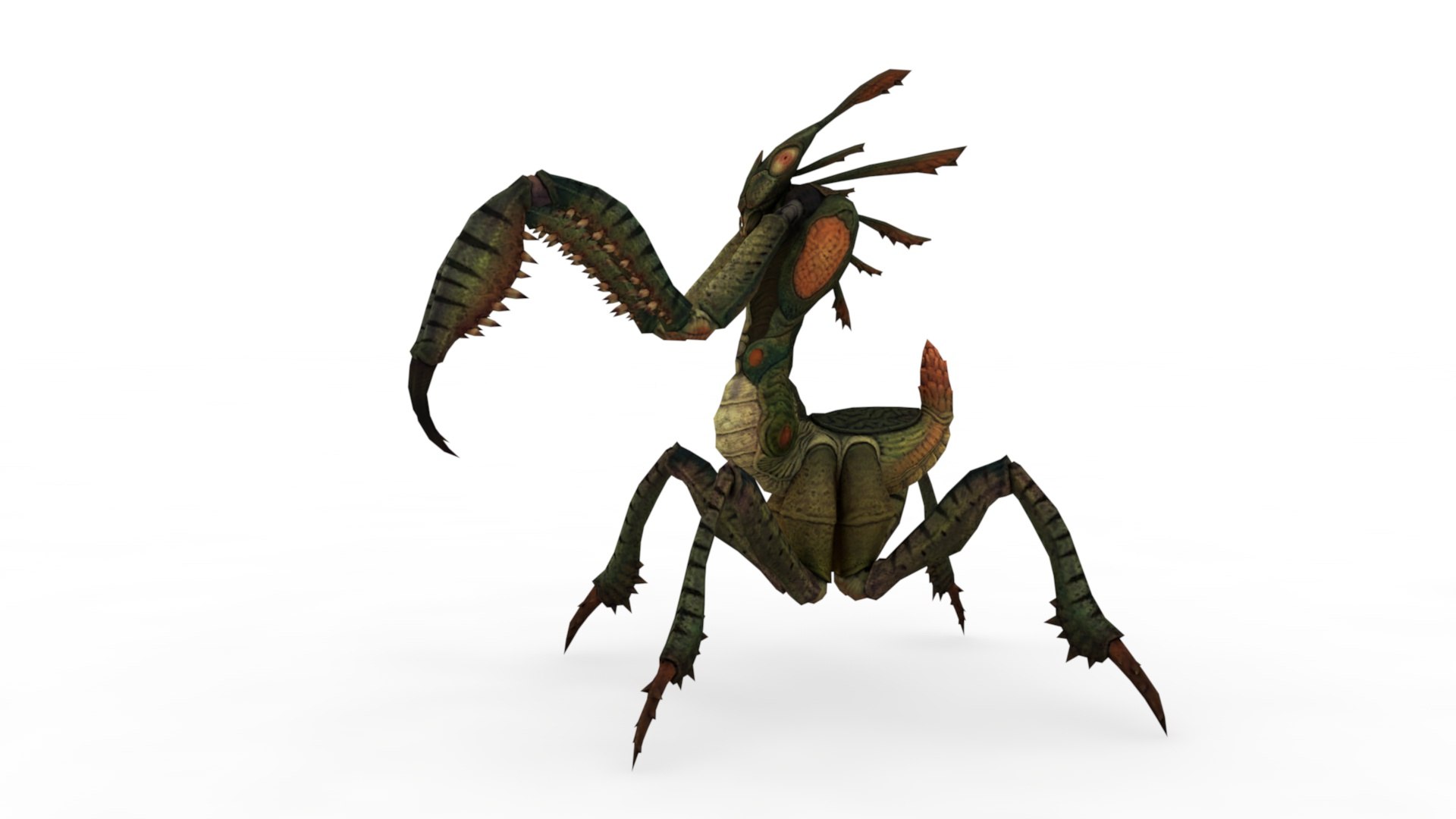 3D Alien Mantis - TurboSquid 1932177