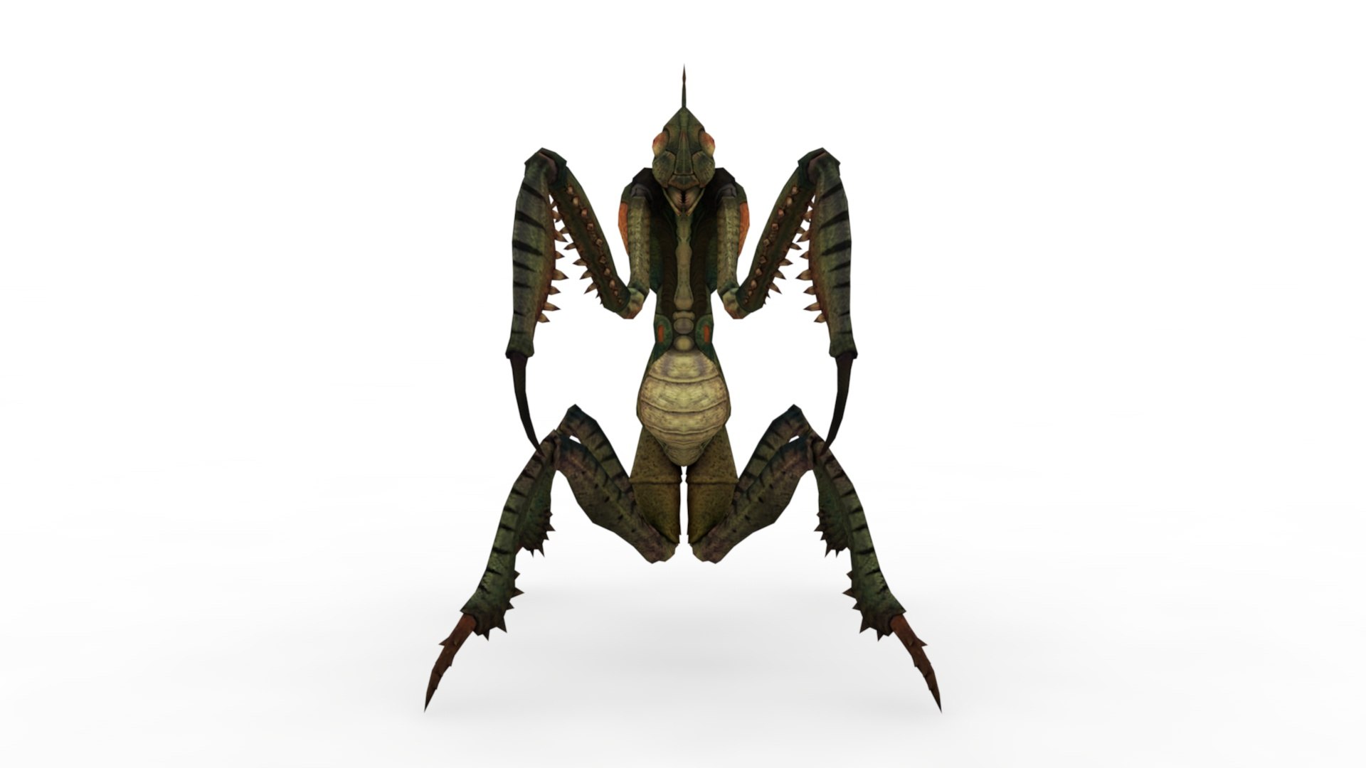 3D Alien Mantis - TurboSquid 1932177