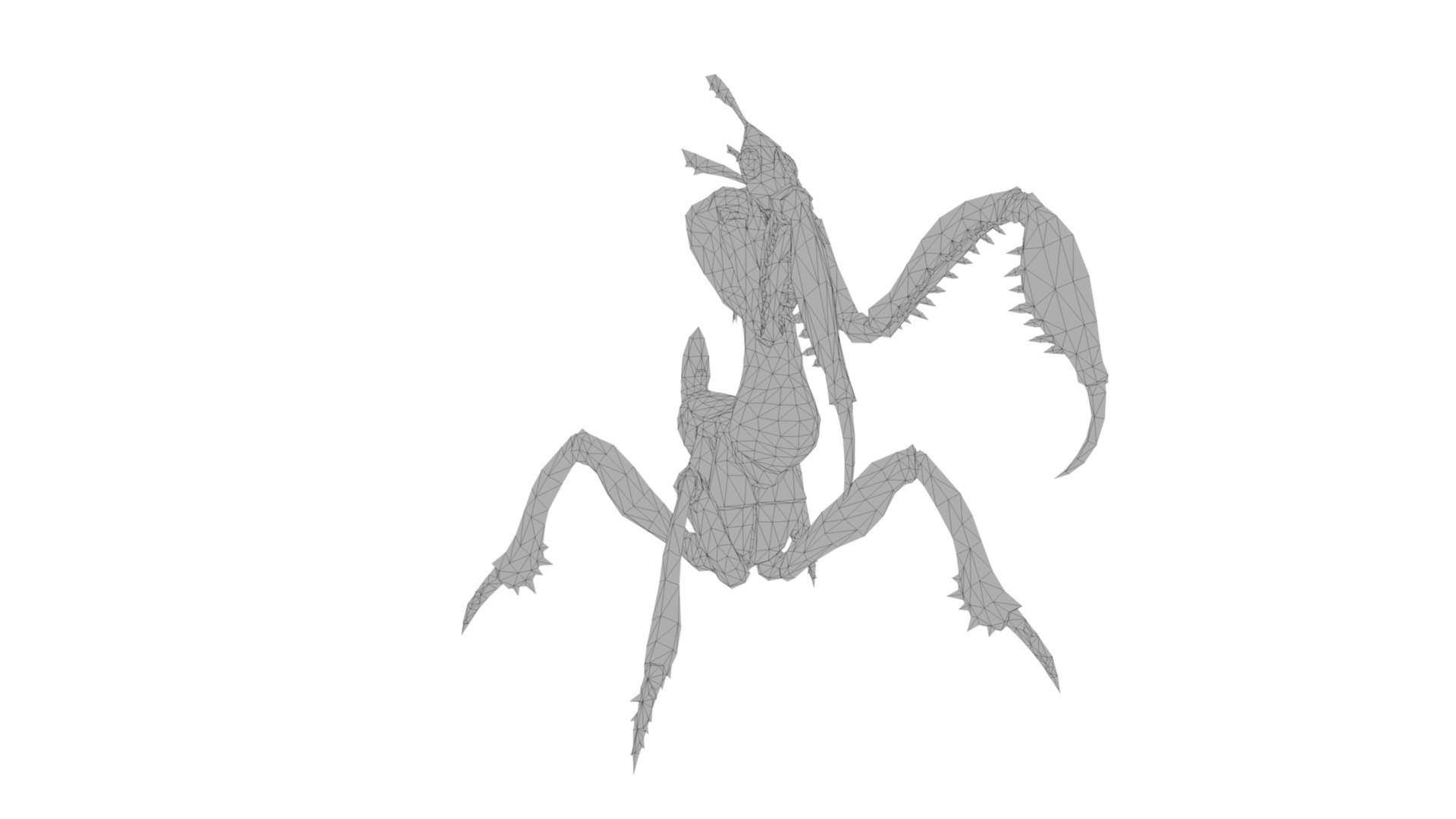 3D Alien Mantis - TurboSquid 1932177