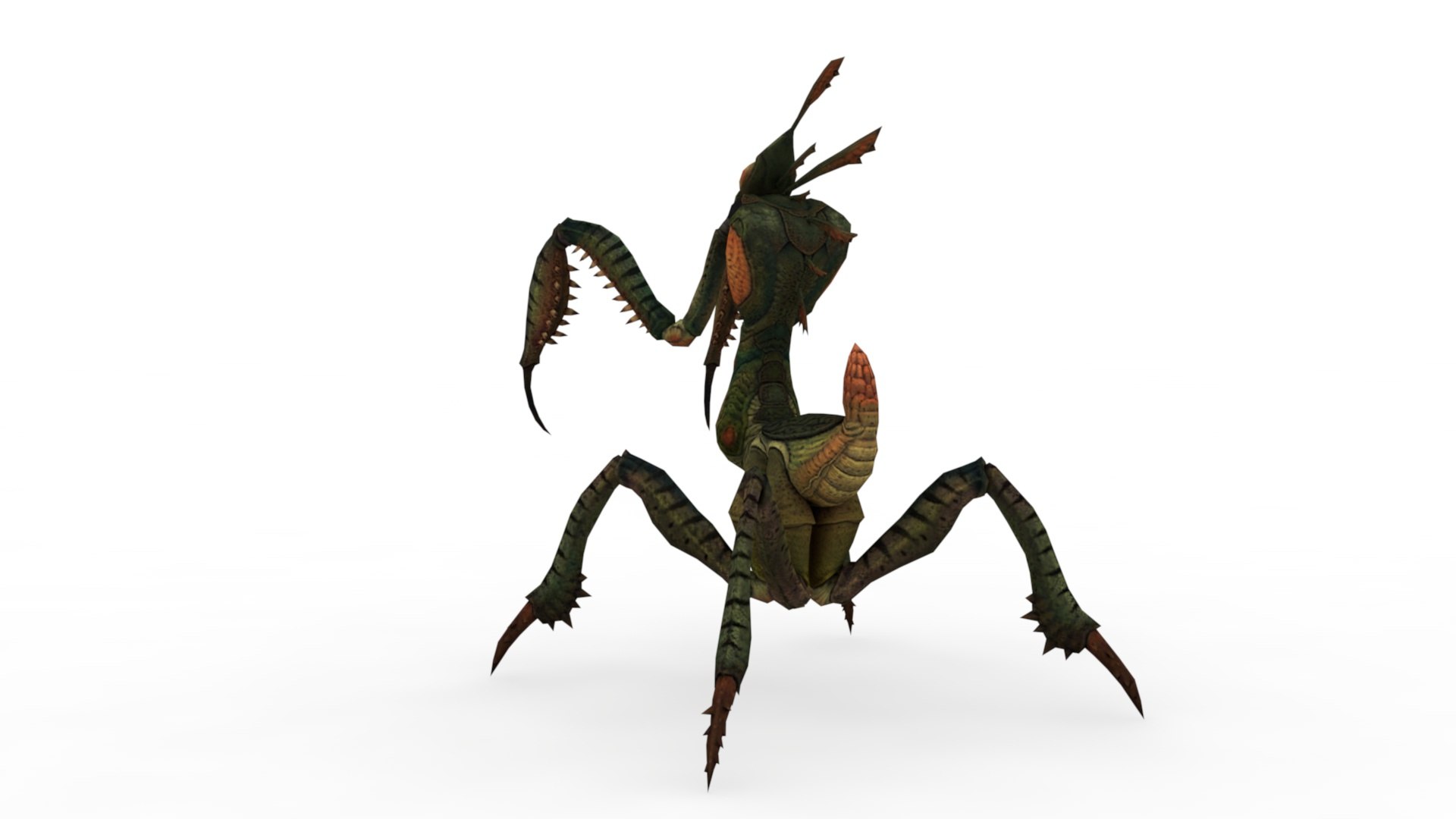 3D Alien Mantis - TurboSquid 1932177
