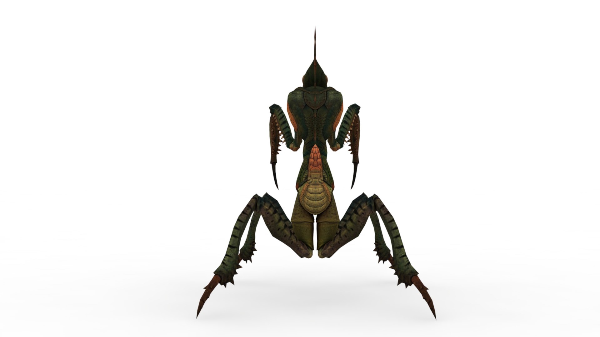 3D Alien Mantis - TurboSquid 1932177