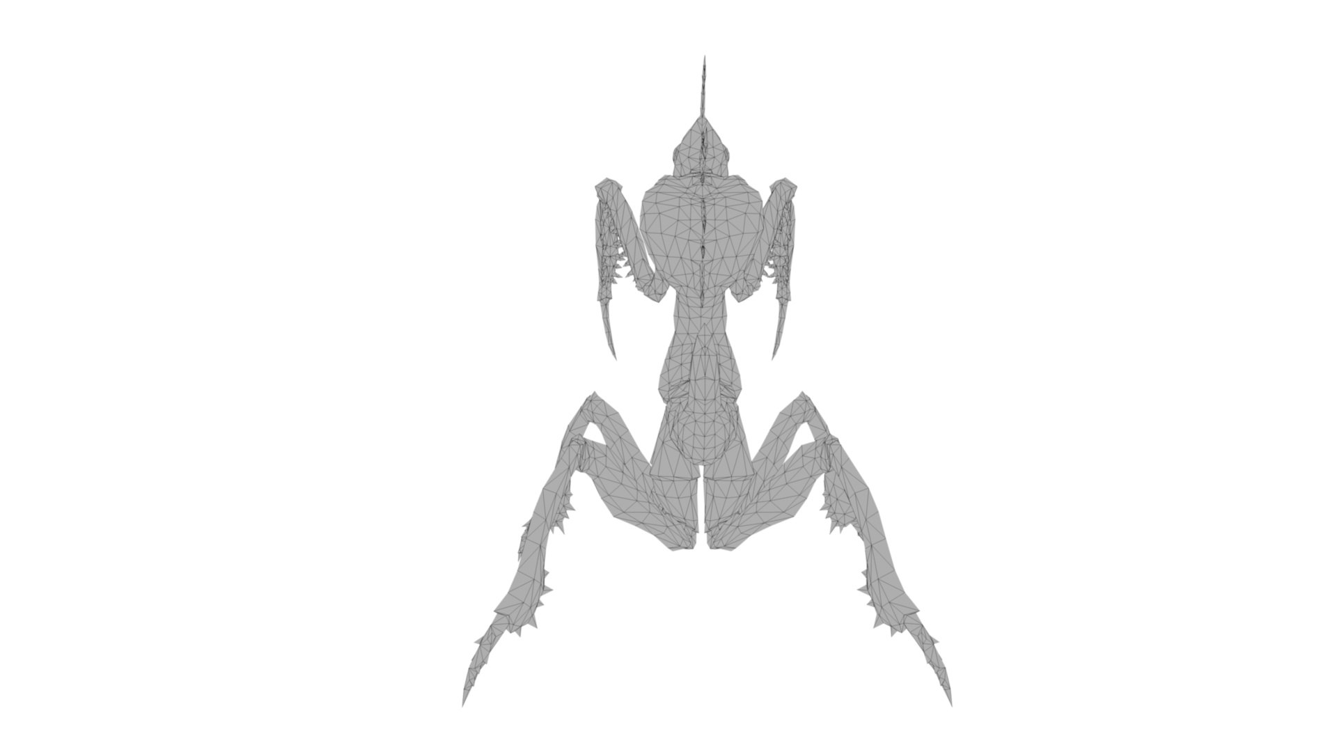 3D Alien Mantis - TurboSquid 1932177