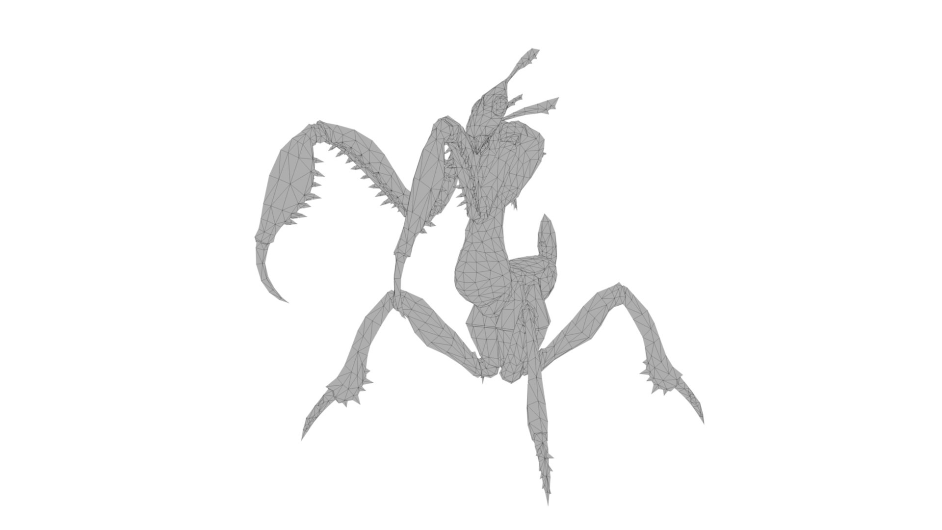 3D Alien Mantis - TurboSquid 1932177