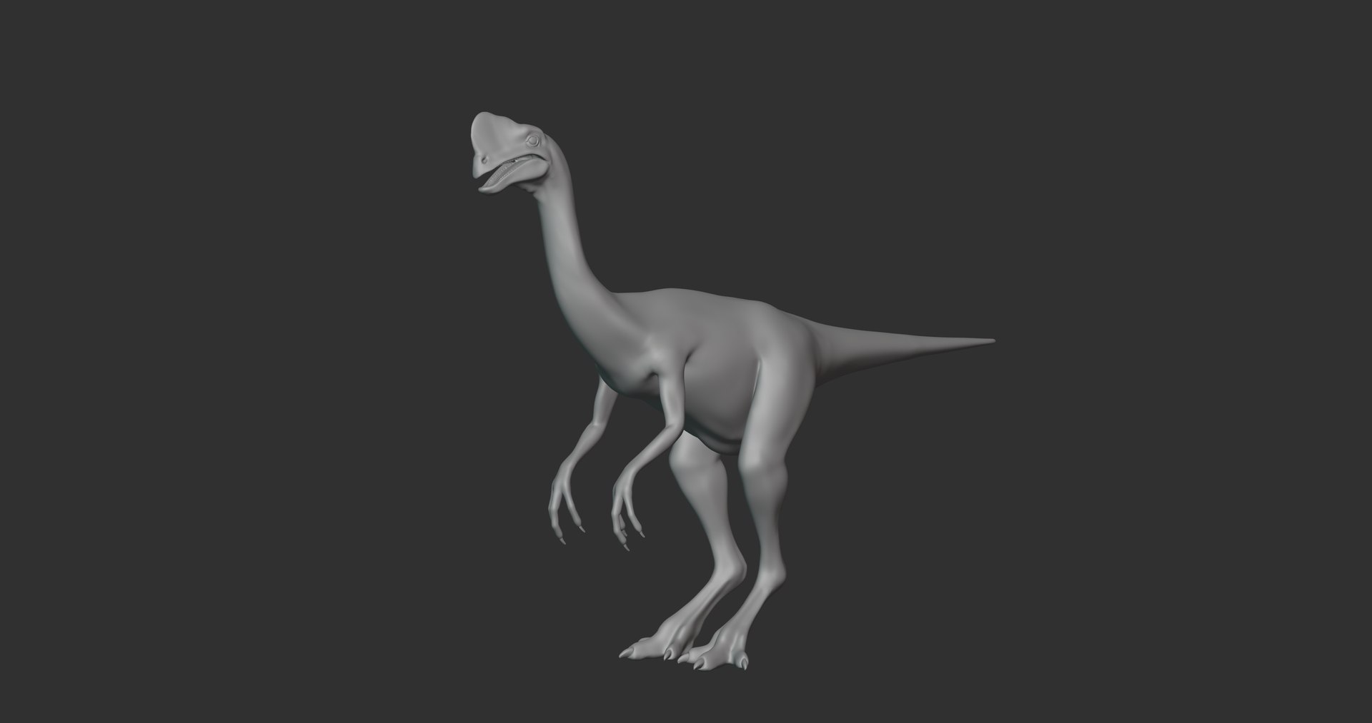 3D модель Citipati Basemesh Low Poly - TurboSquid 1994065