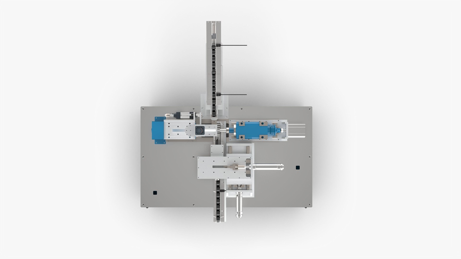 3D Automatic Horizontal Chamfering Rough Turning Machine - TurboSquid ...