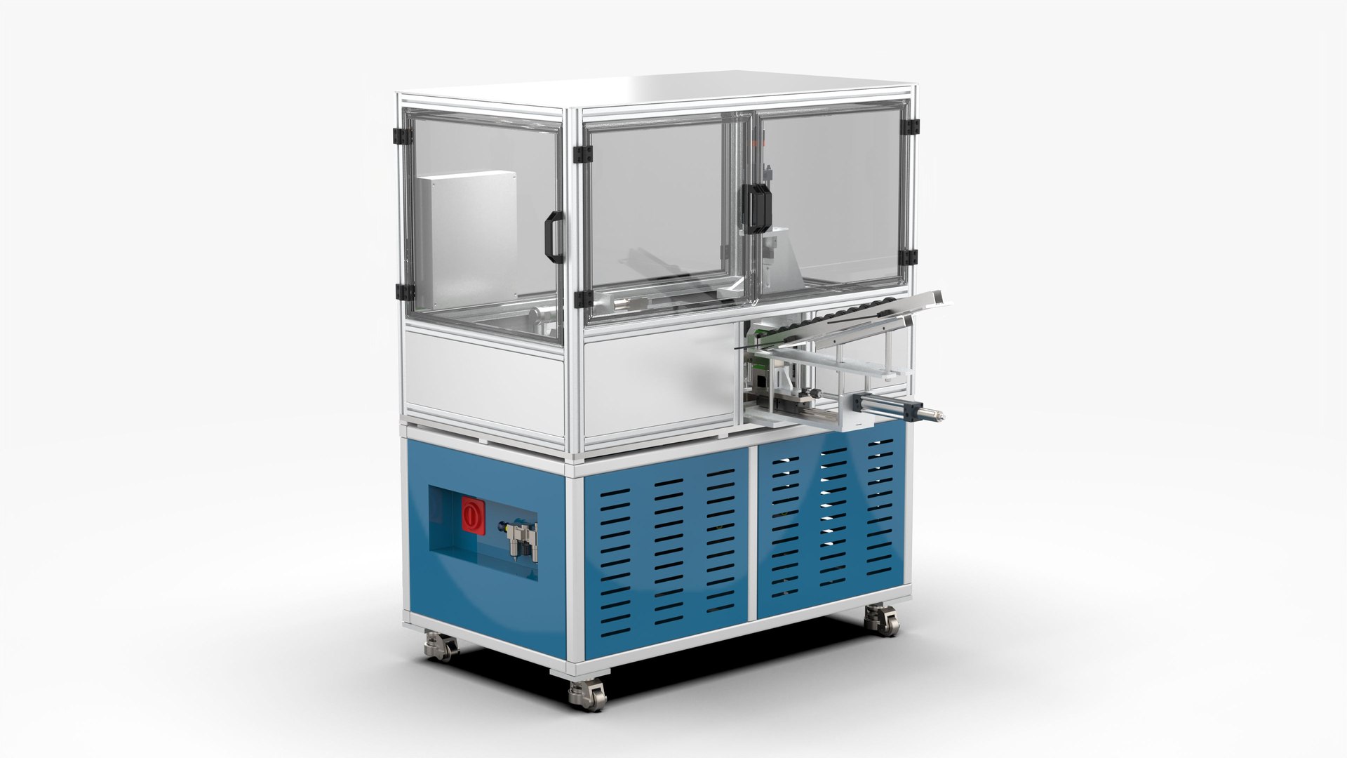 3D Automatic Horizontal Chamfering Rough Turning Machine - TurboSquid ...