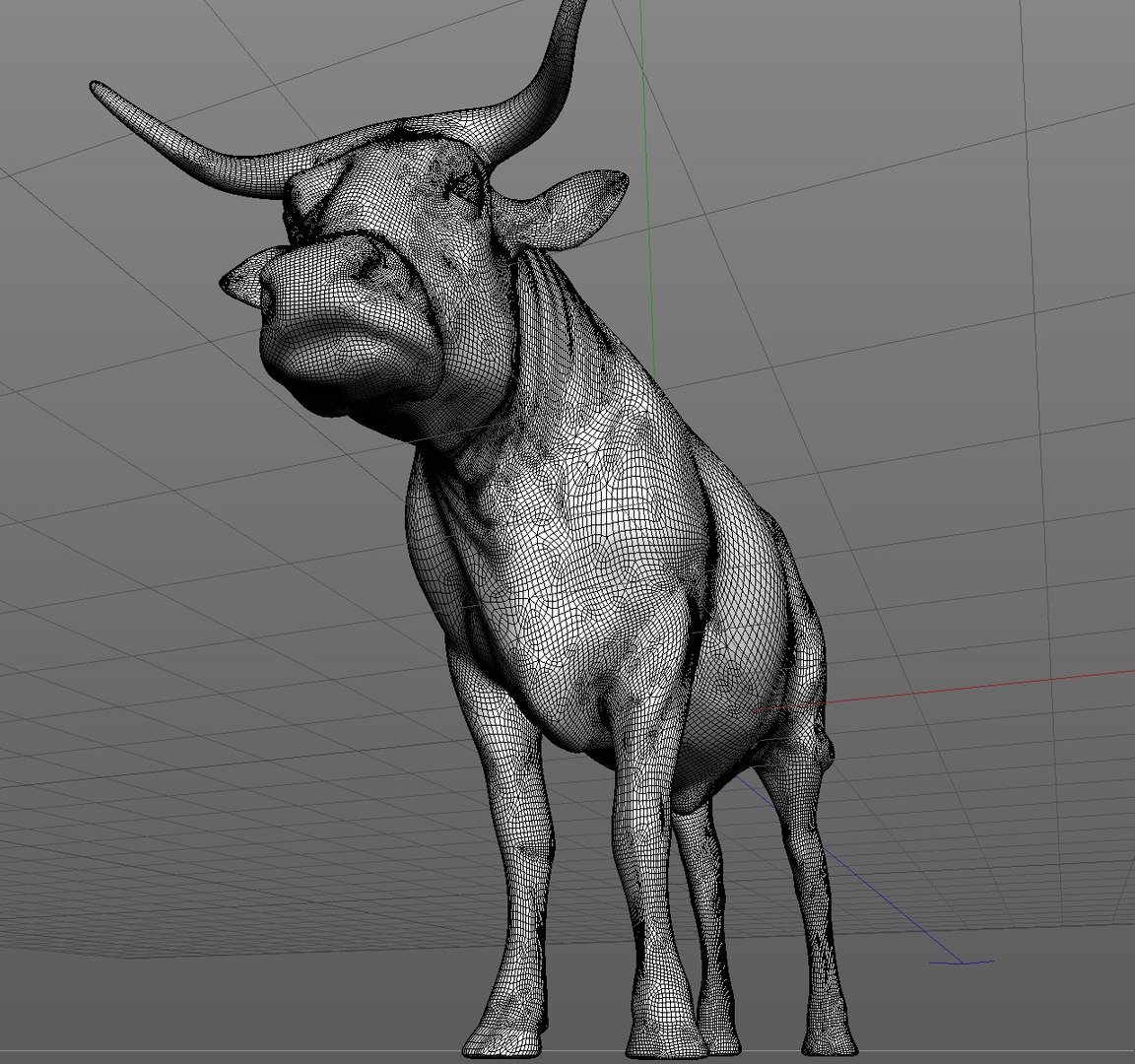 3D Ox Cow Model - TurboSquid 1615117
