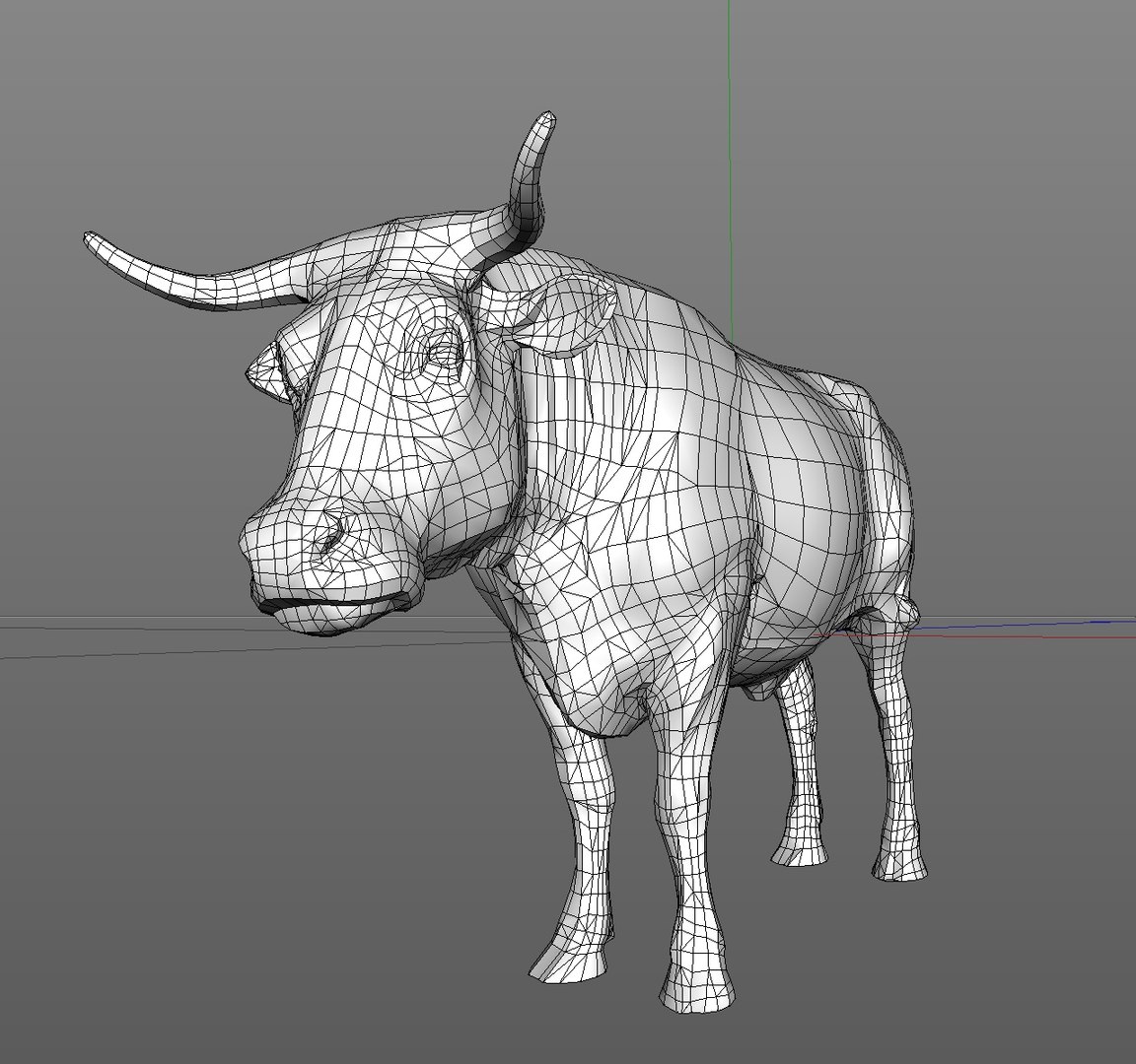 3D Ox Cow Model - TurboSquid 1615117