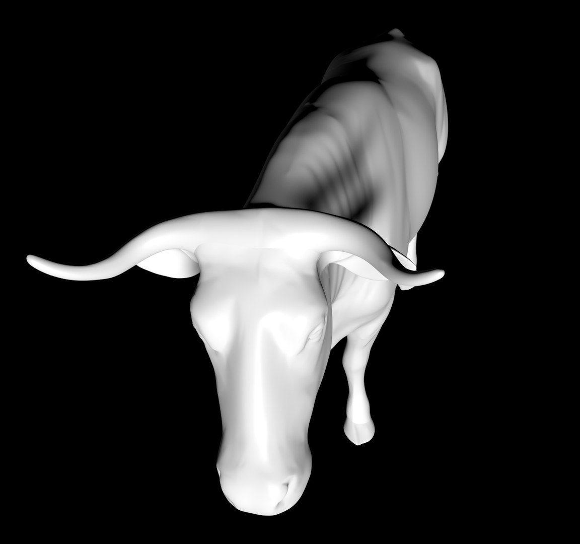 3D Ox Cow Model - TurboSquid 1615117