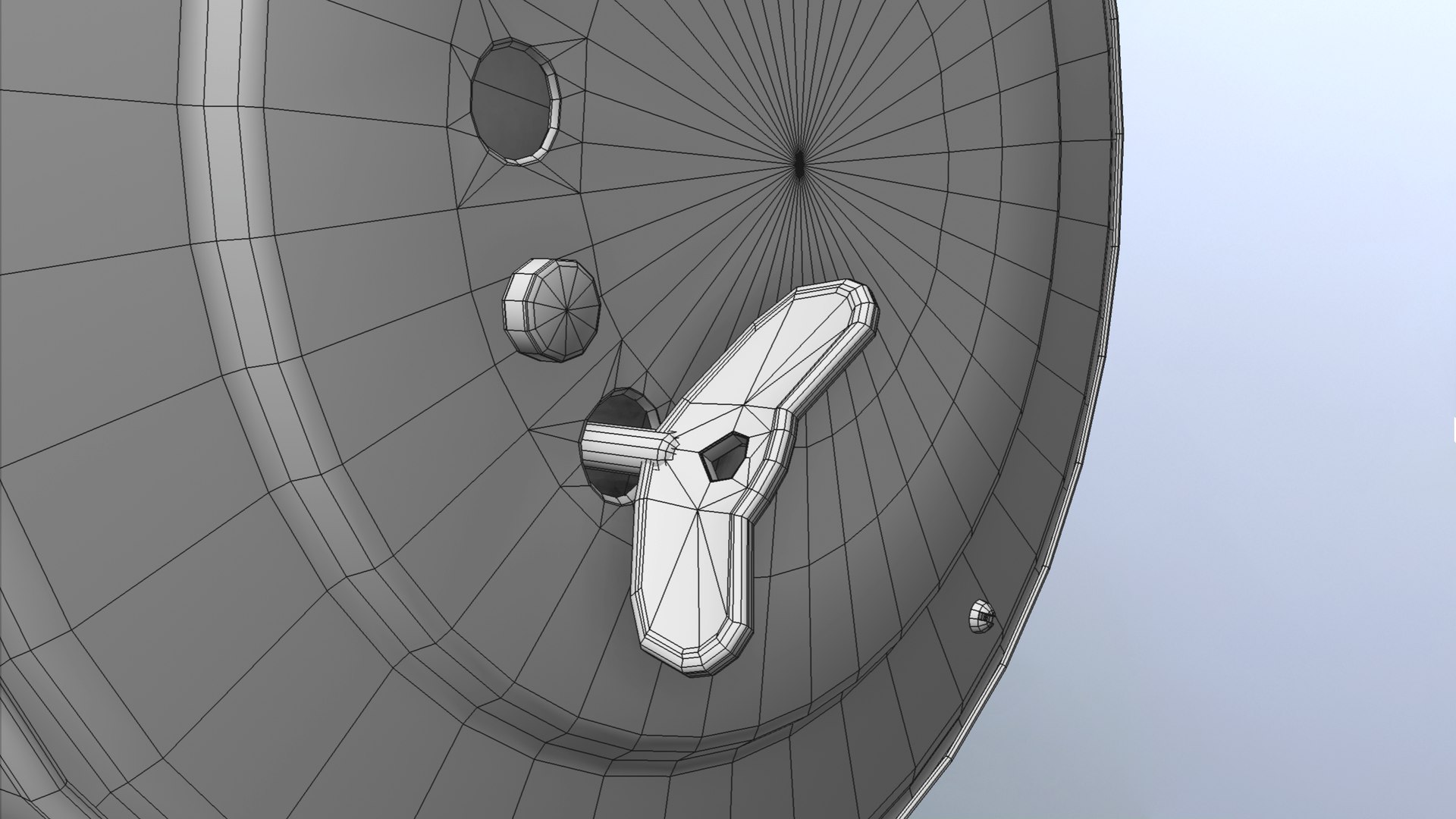 3D Red Alarm Clock - TurboSquid 1885239