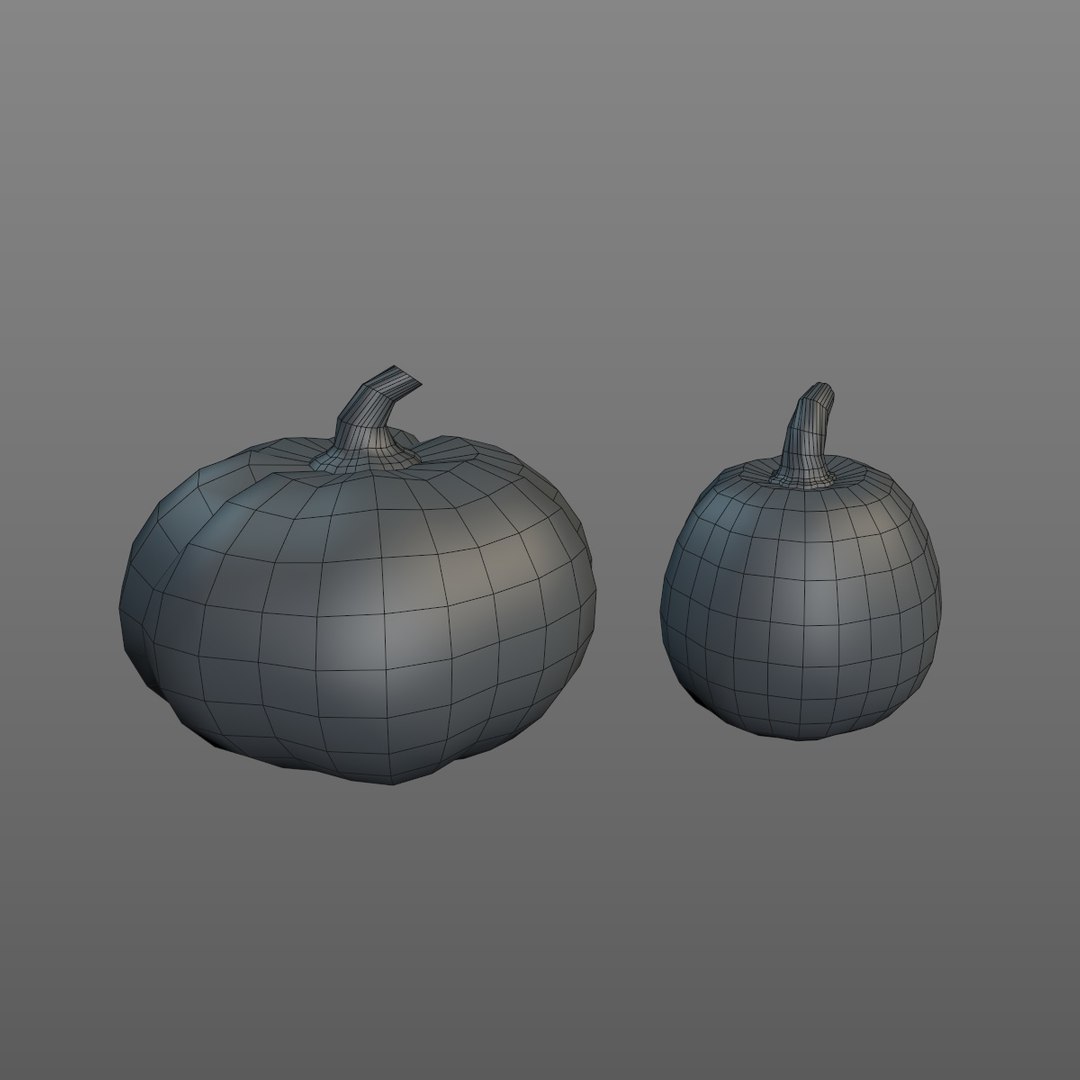 pumpkin 3d model