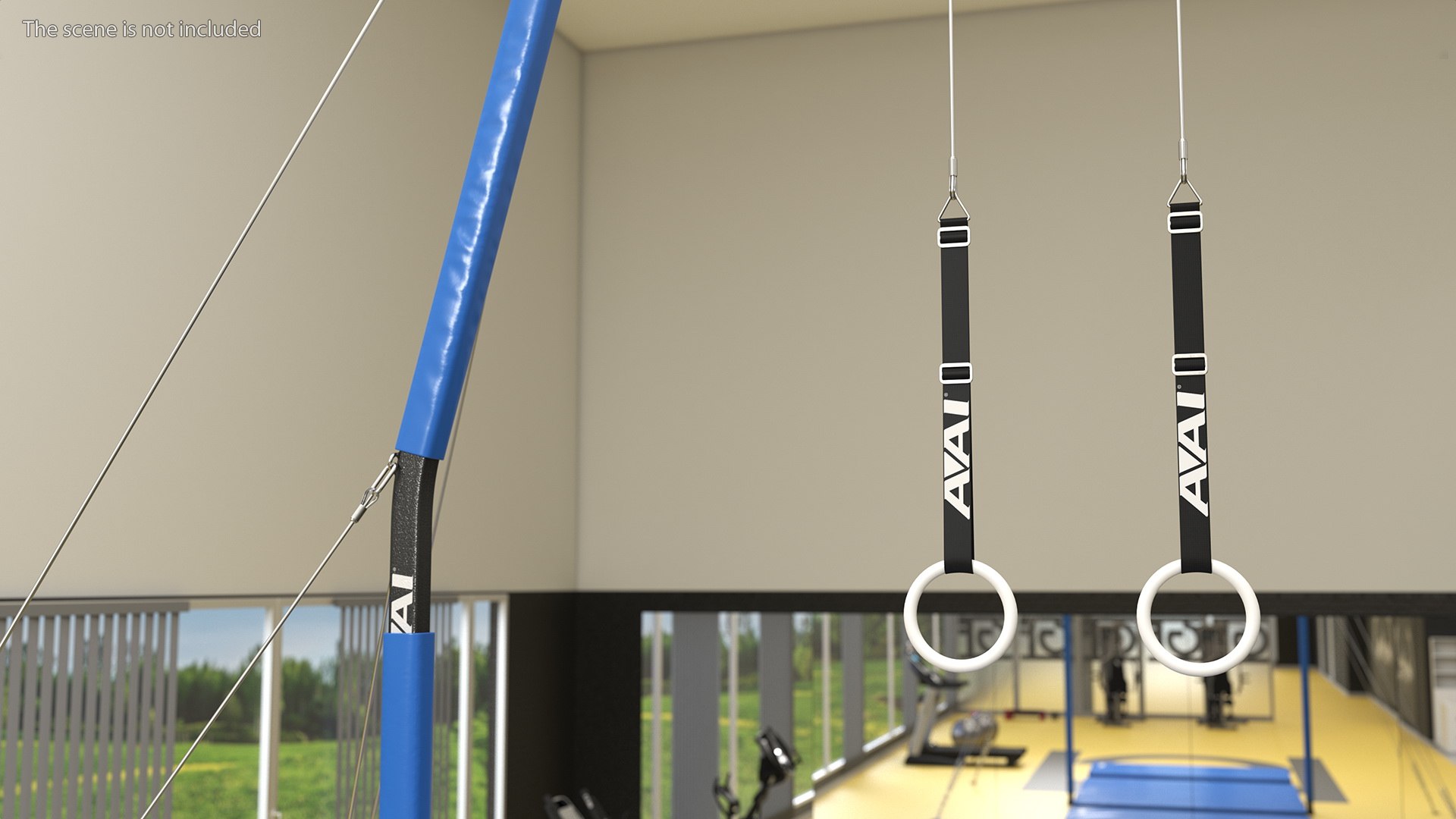 Ring Tower Blue 3D model - TurboSquid 1876011