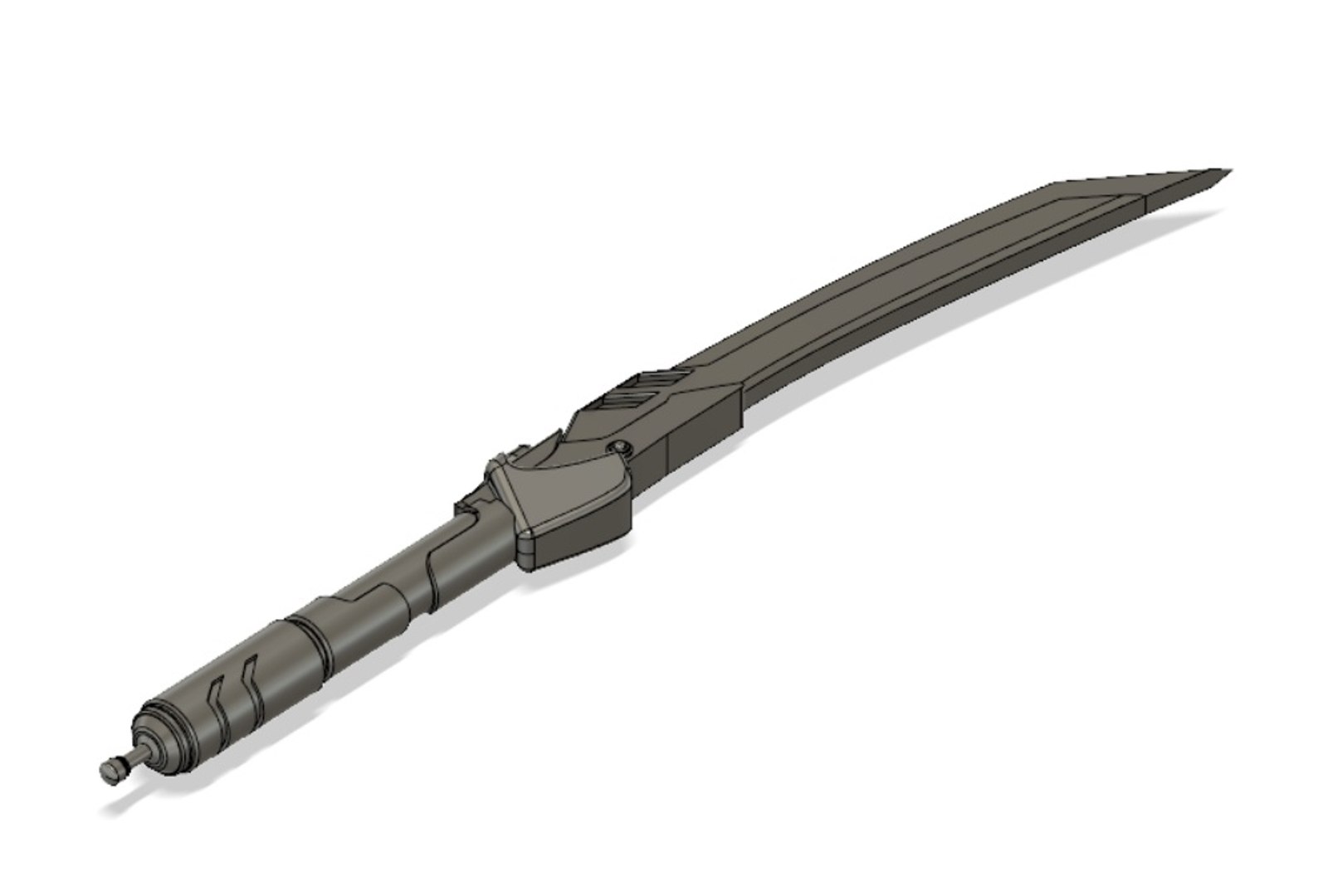 Overwatch Genji Blackwatch Knife 3D Model - TurboSquid 1324536