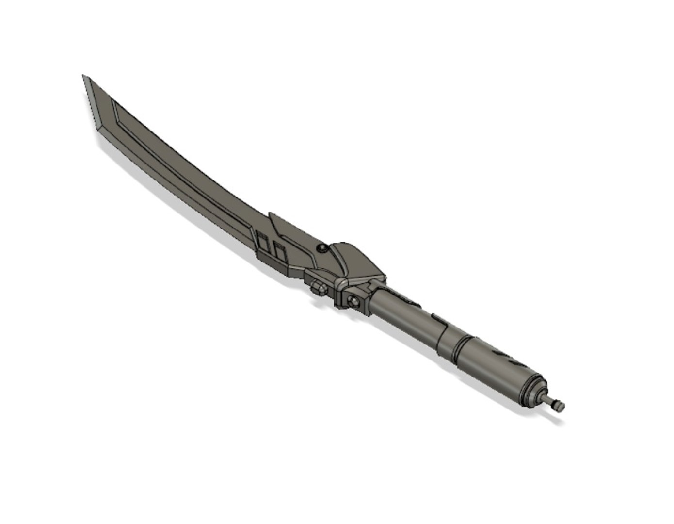 Overwatch Genji Blackwatch Knife 3D Model - TurboSquid 1324536