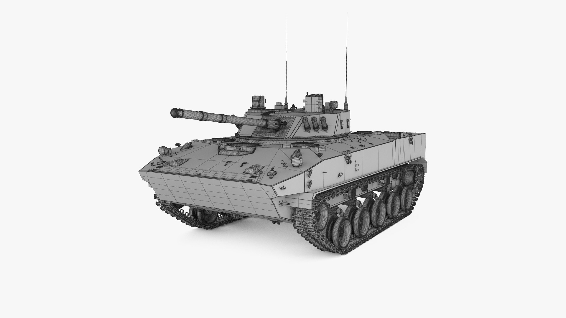 BMD-4 3D Model - TurboSquid 2034988