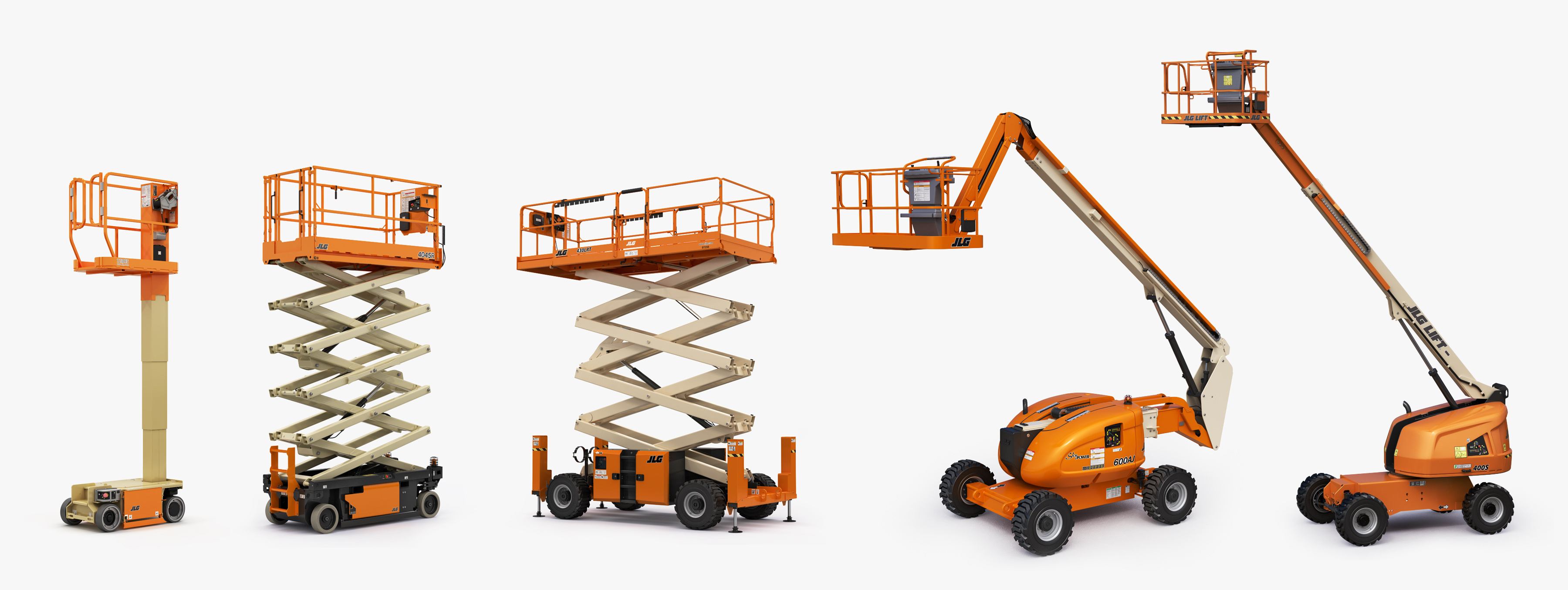 Jlg scissor lifts telescopic 3D model - TurboSquid 1392271