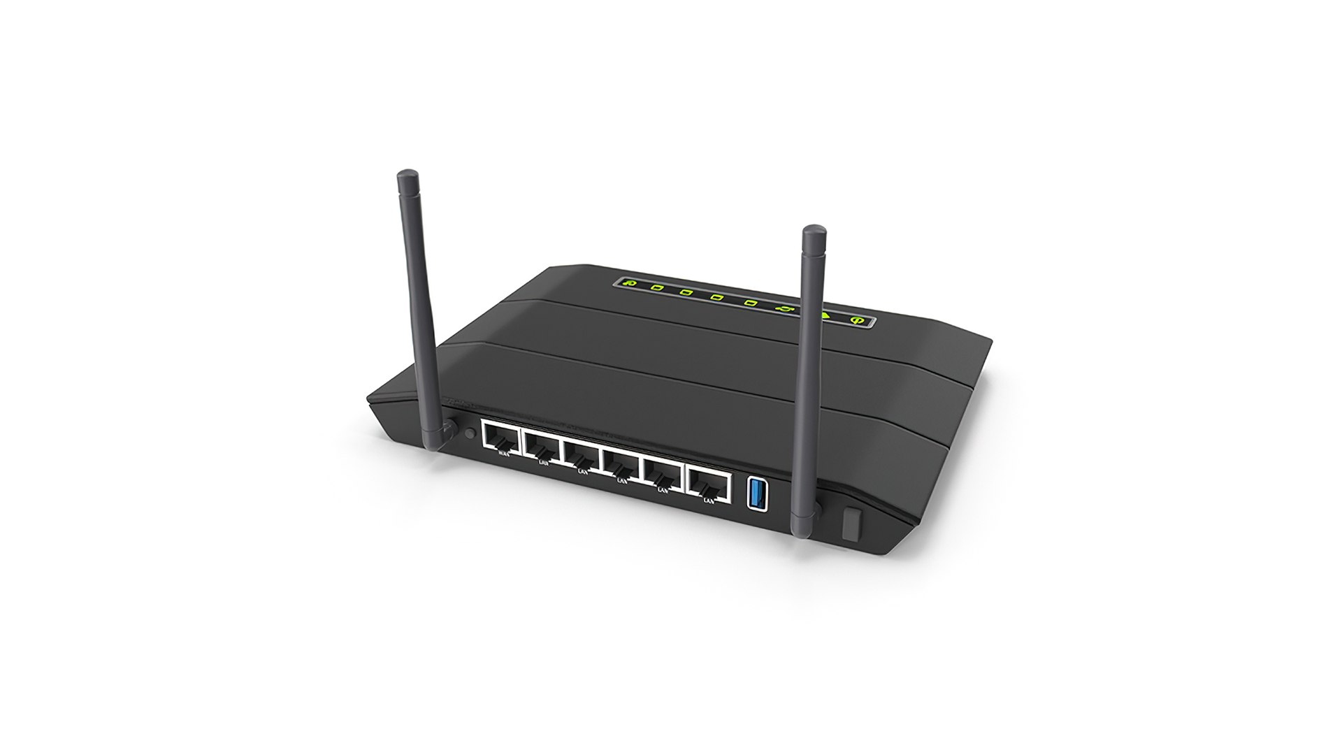 3D Wireless Router model - TurboSquid 2152407