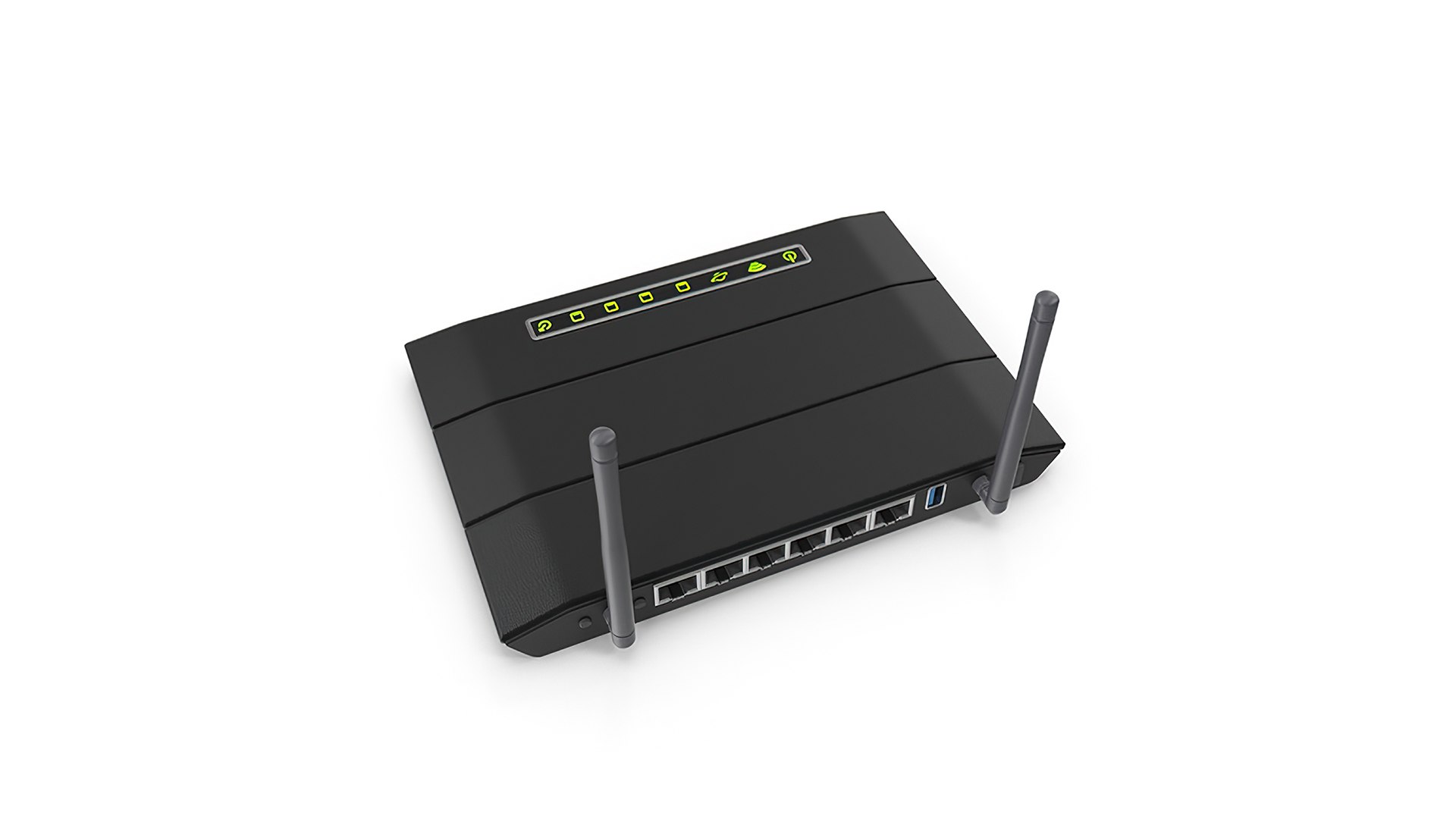 3D Wireless Router model - TurboSquid 2152407