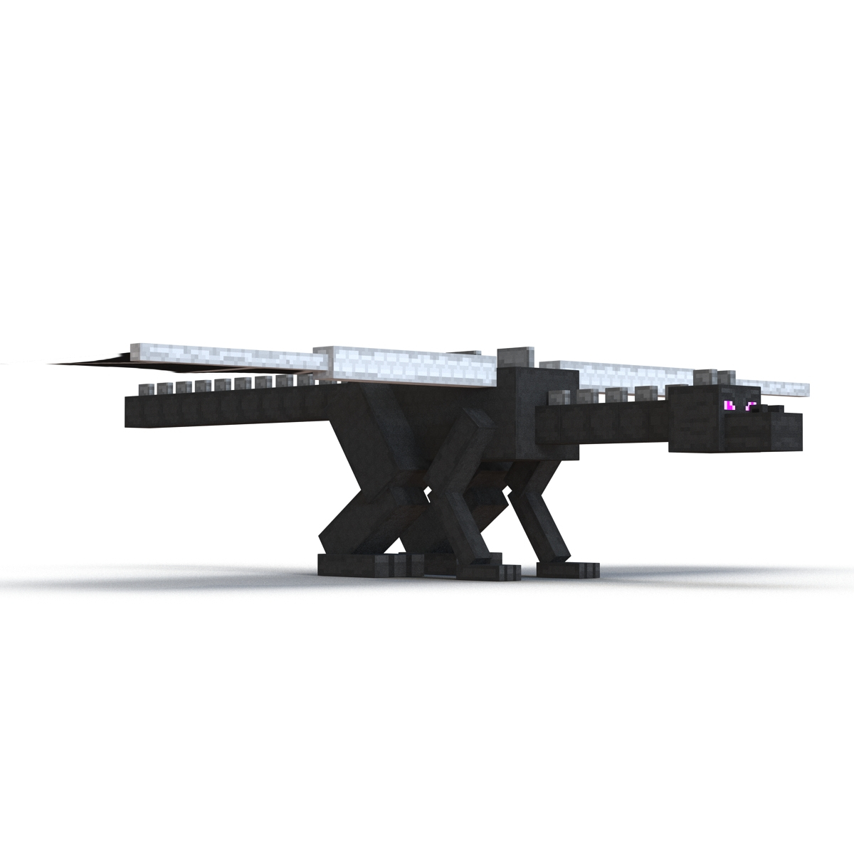 modelo 3d Minecraft Ender Dragon - TurboSquid 1017397
