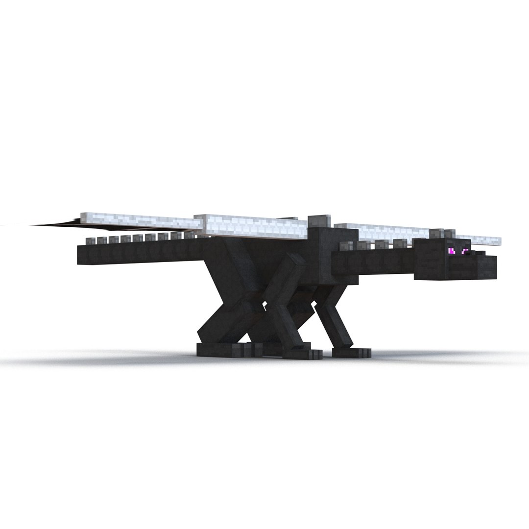 3d Model Minecraft Ender Dragon