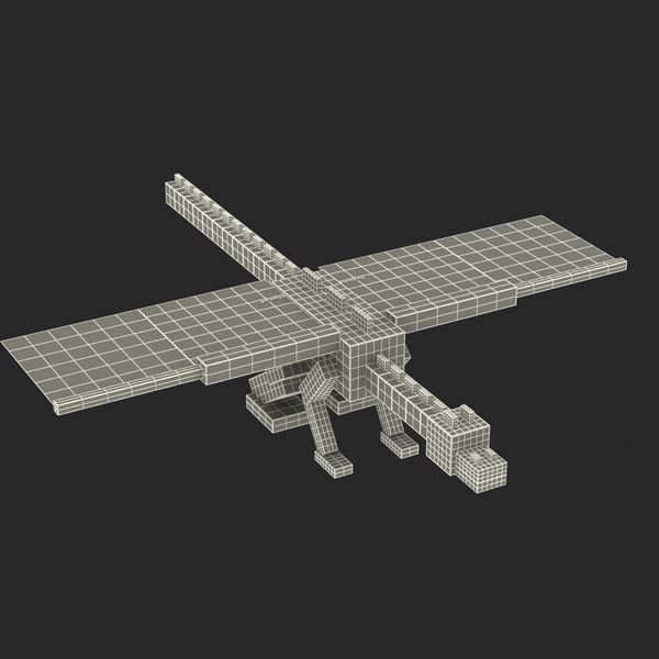 3d model minecraft ender dragon