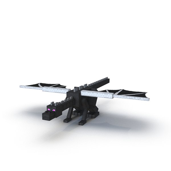 modelo 3d Minecraft Ender Dragon - TurboSquid 1017397