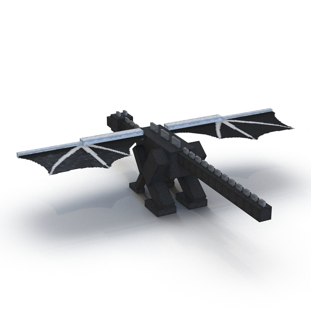3d model minecraft ender dragon