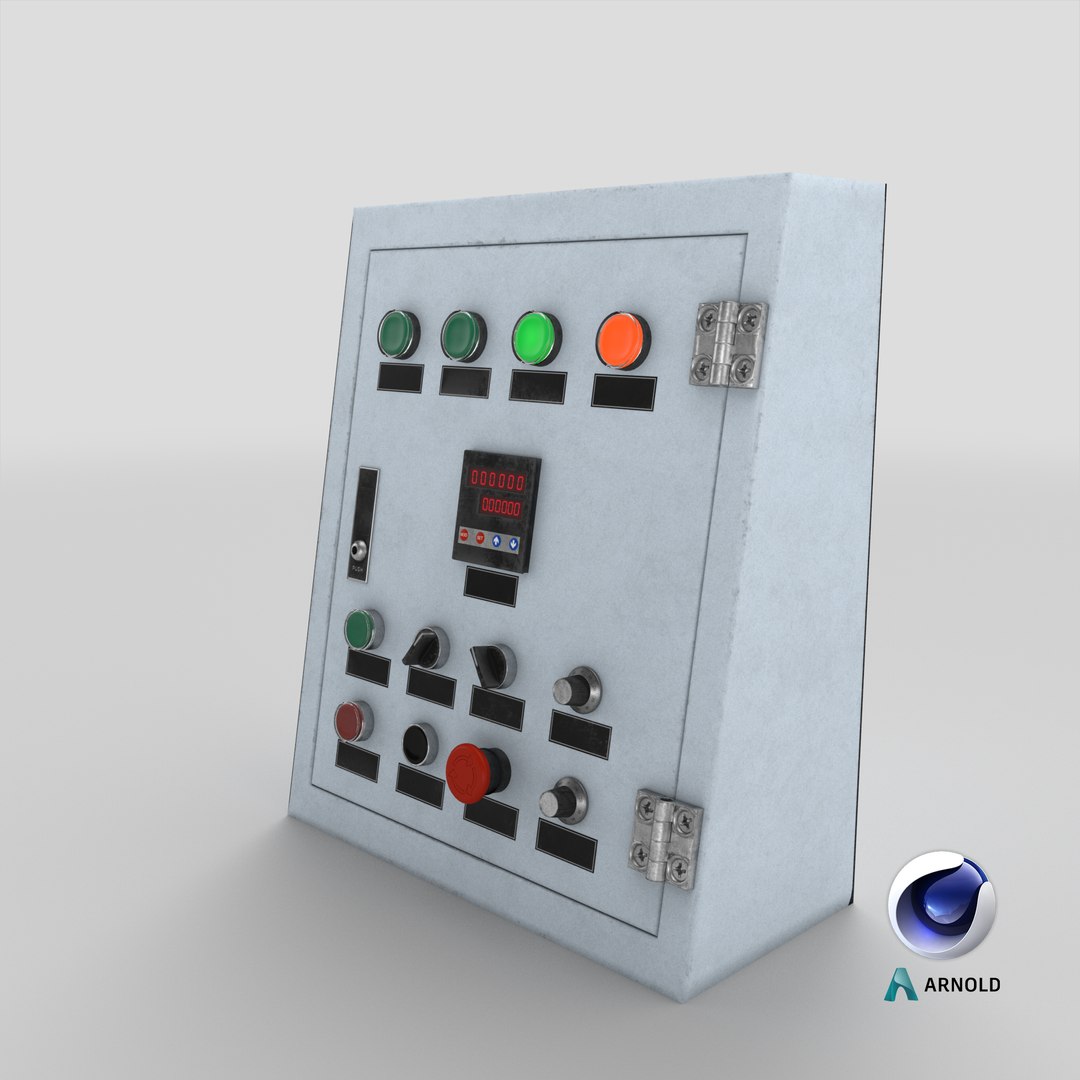 3D Control Stations Panels - TurboSquid 1912487