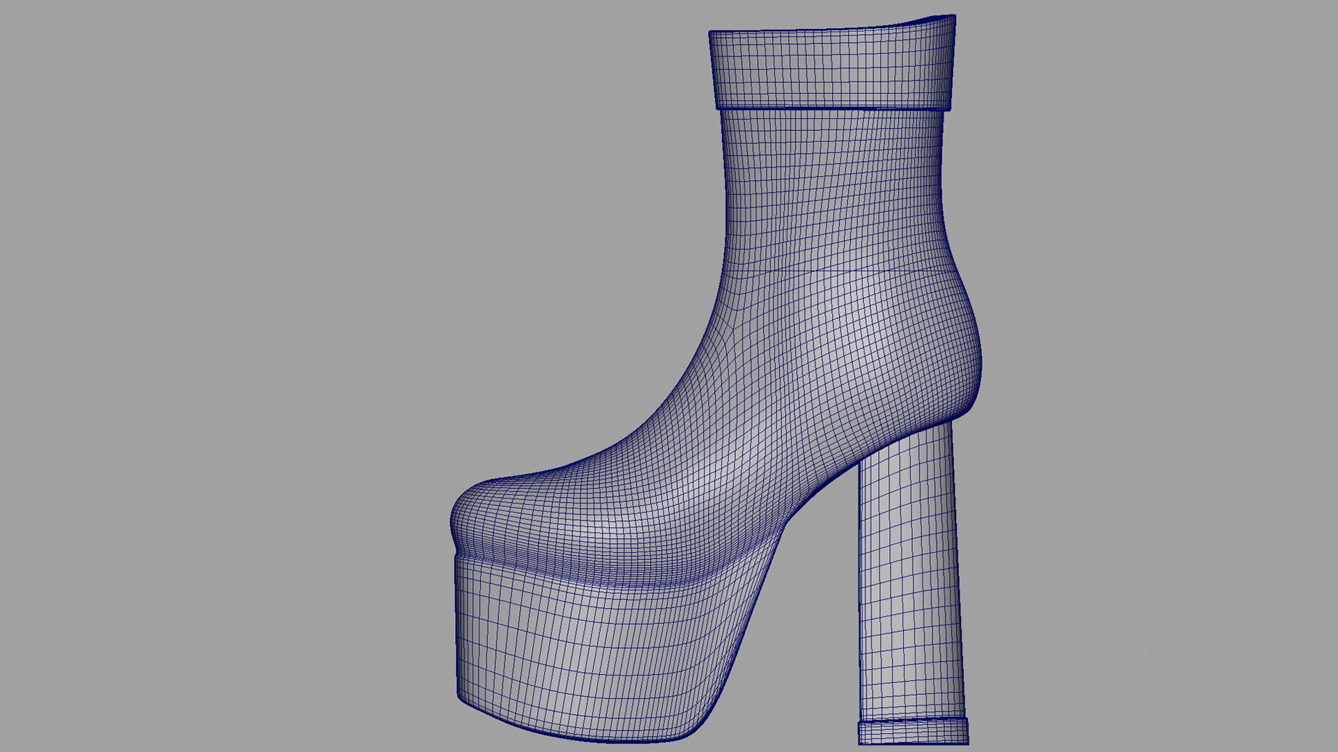 3D Hippy Boot Model - TurboSquid 2212410
