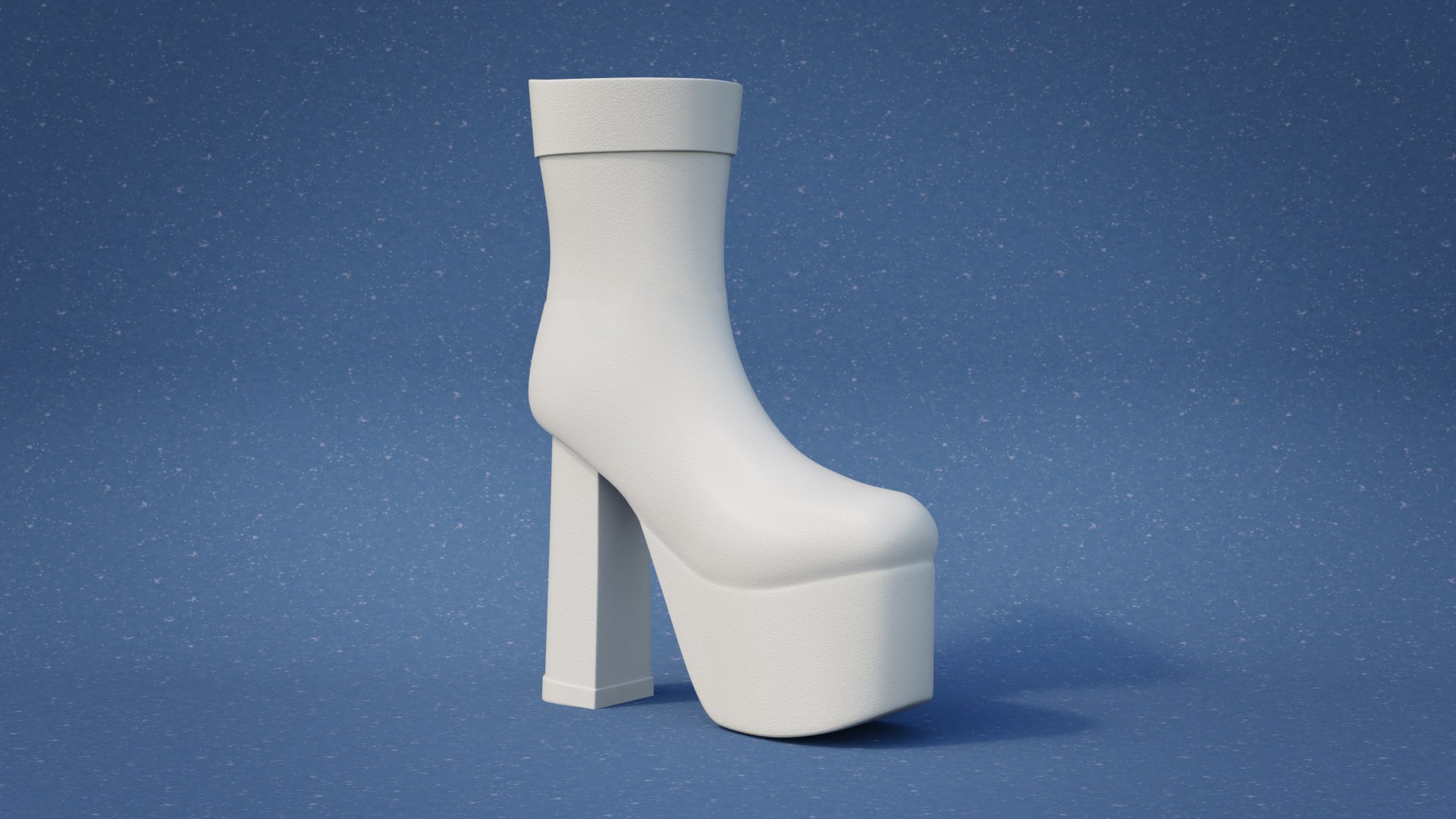3D Hippy Boot Model - TurboSquid 2212410
