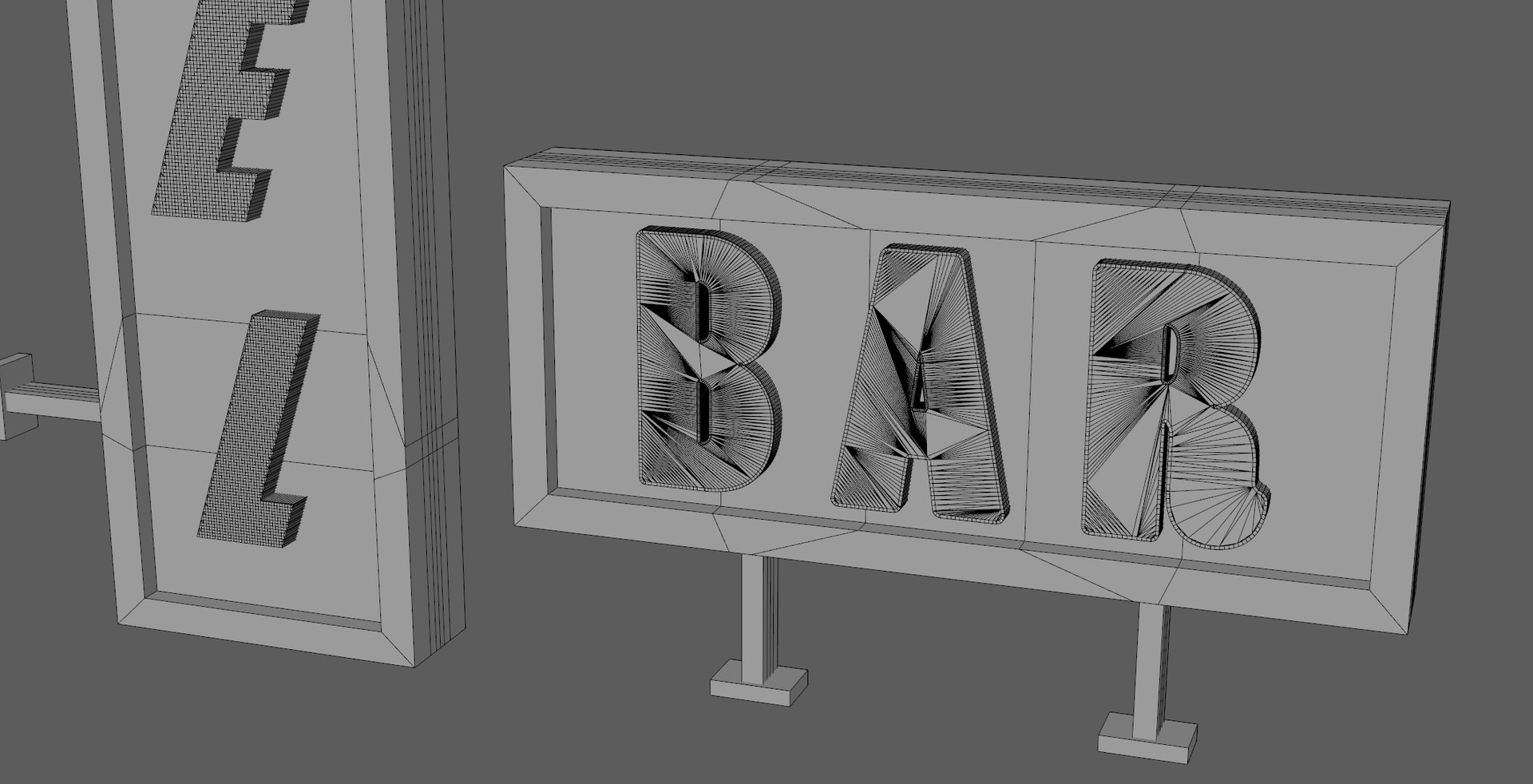 Sign Shop 3D Model - TurboSquid 1243925