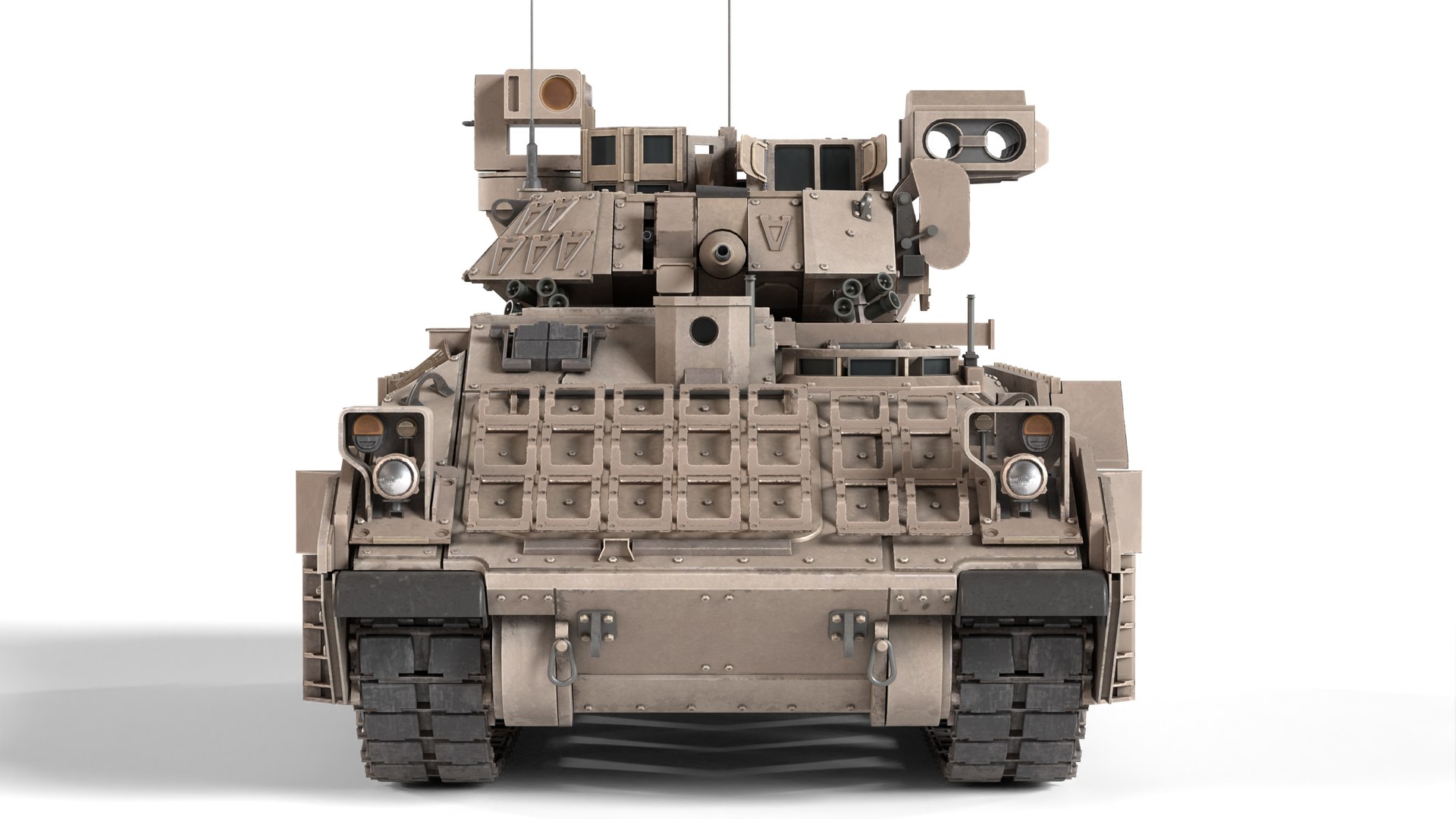 M2A3 Bradley Infantry Fighting Vehicle 3D - TurboSquid 2250437