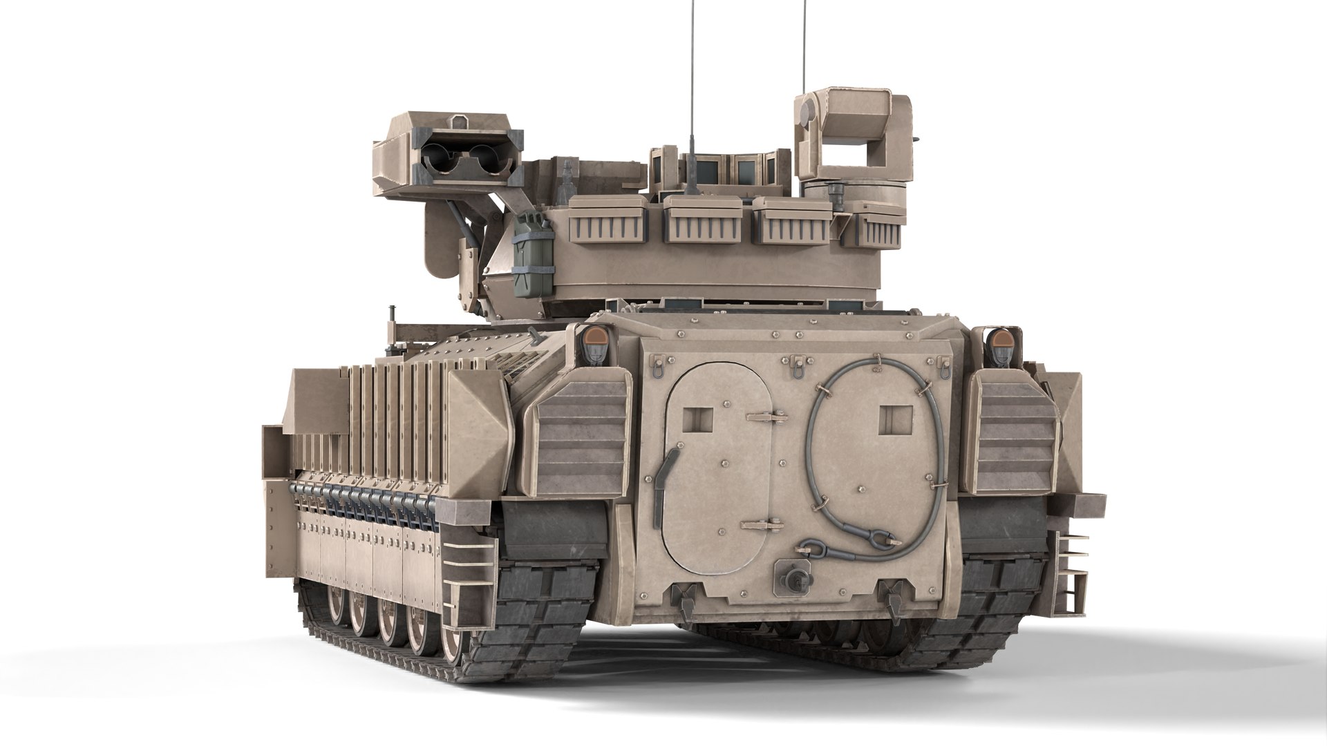 M2A3 Bradley Infantry Fighting Vehicle 3D - TurboSquid 2250437