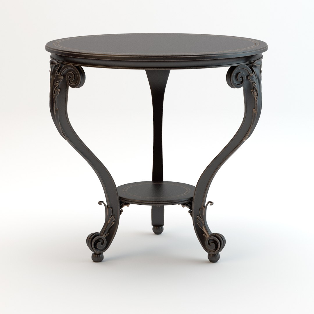 3d model chelini sofa table