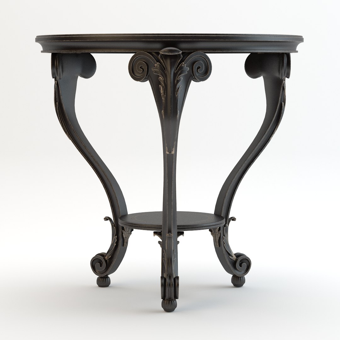 3d Model Chelini Sofa Table