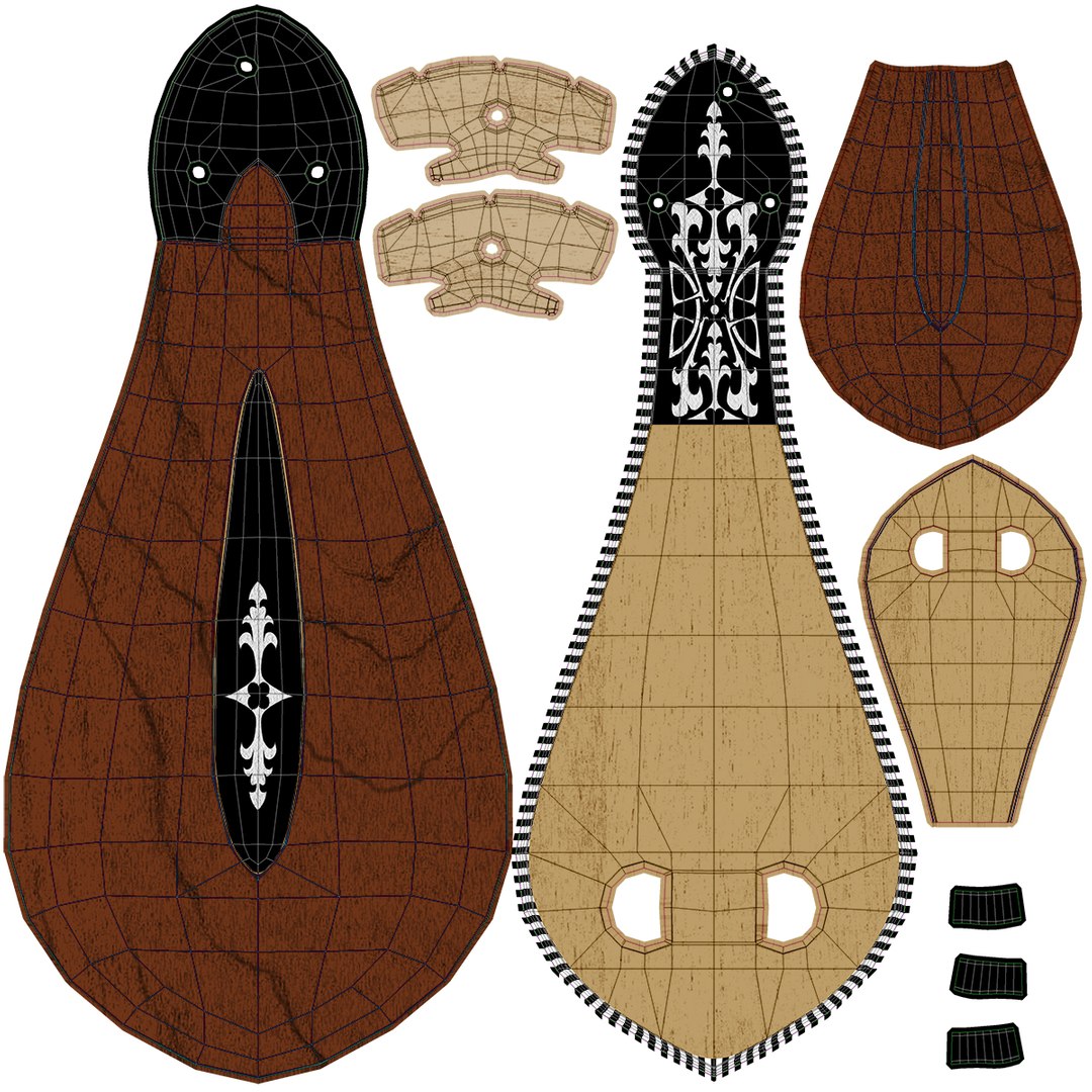 3d model classical kemence