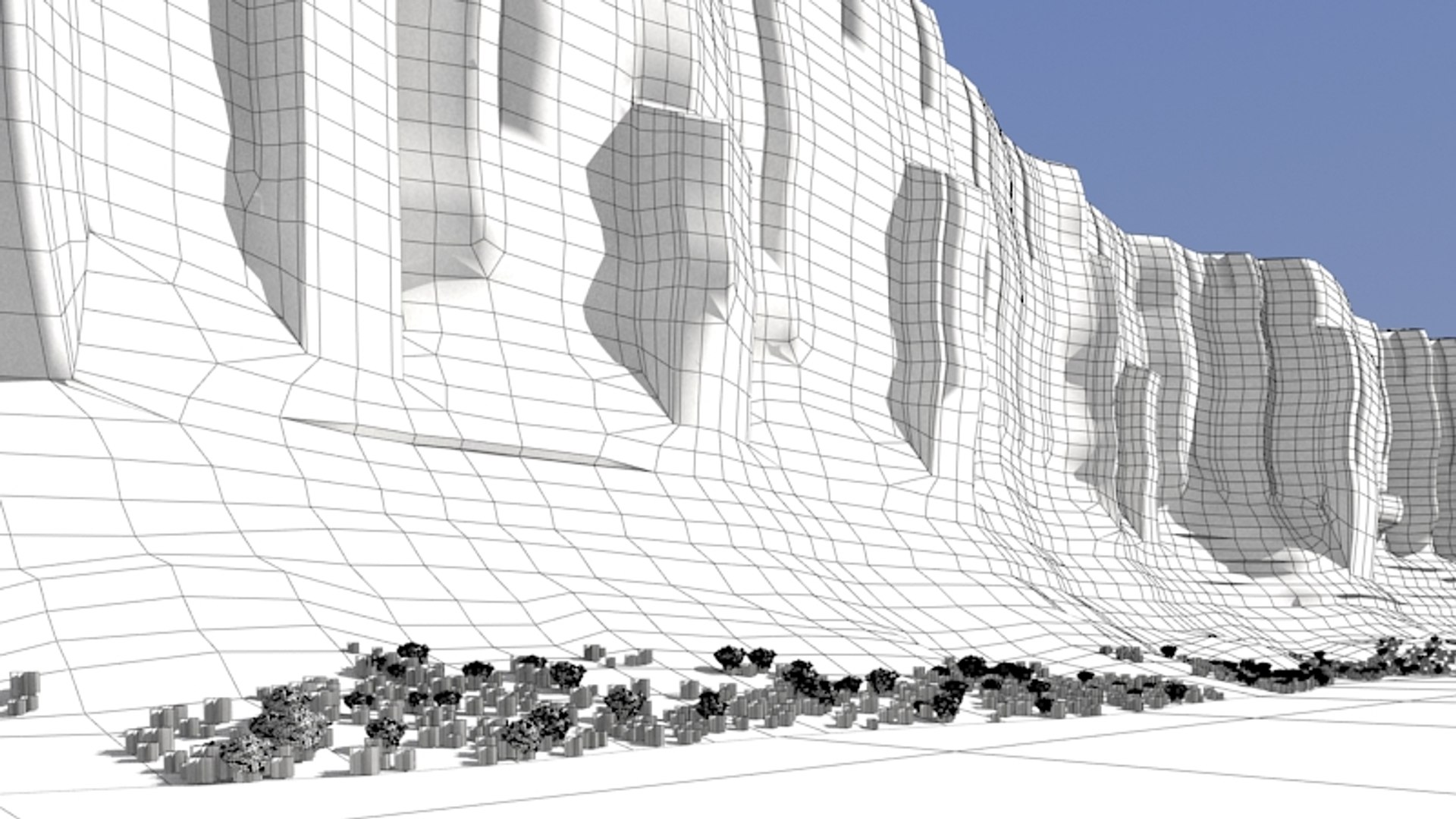 Canyon River Model - TurboSquid 1337655