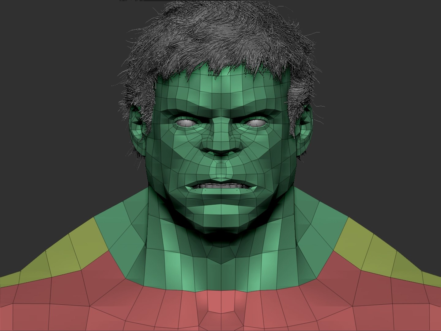 3d Superhero Zbrush