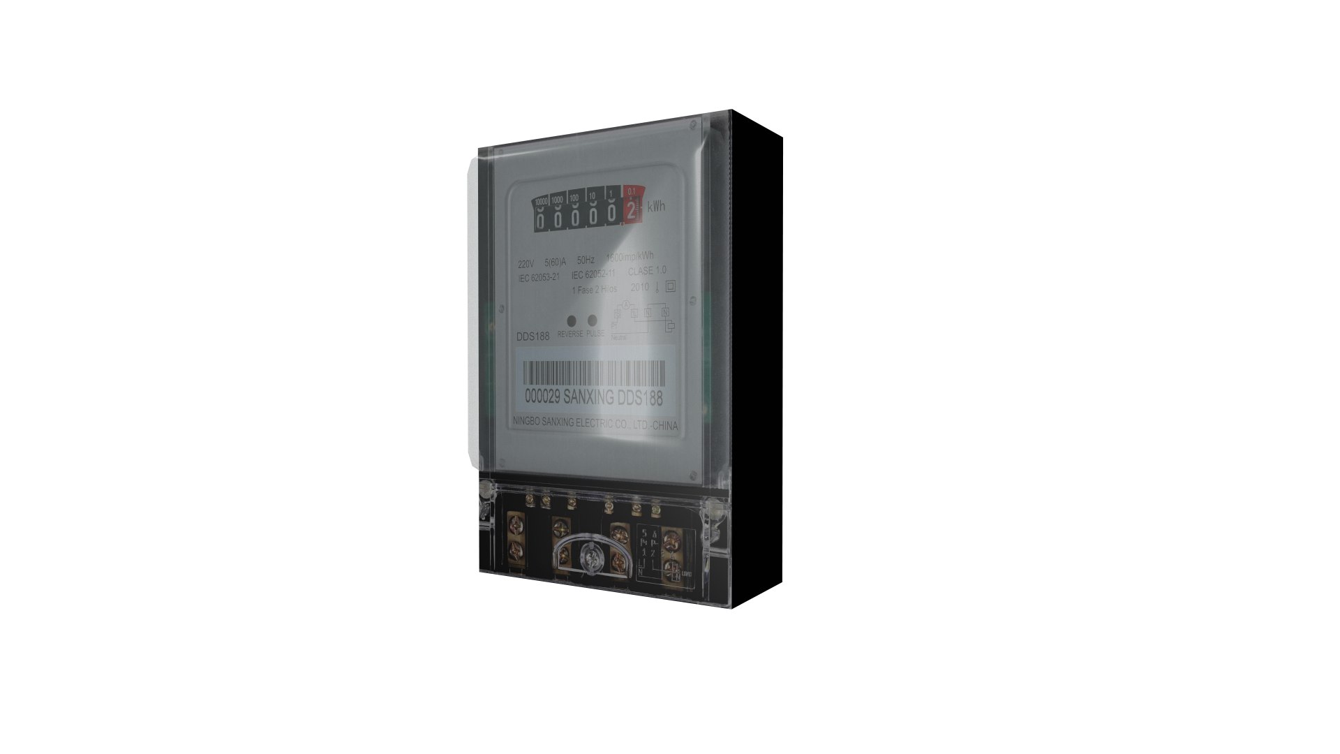 Electrical Meter 3D - TurboSquid 2172650