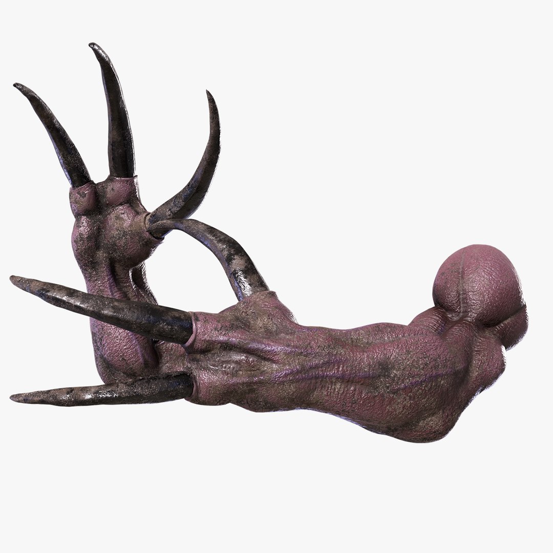 3D Clawed Monster Arms - TurboSquid 2076639