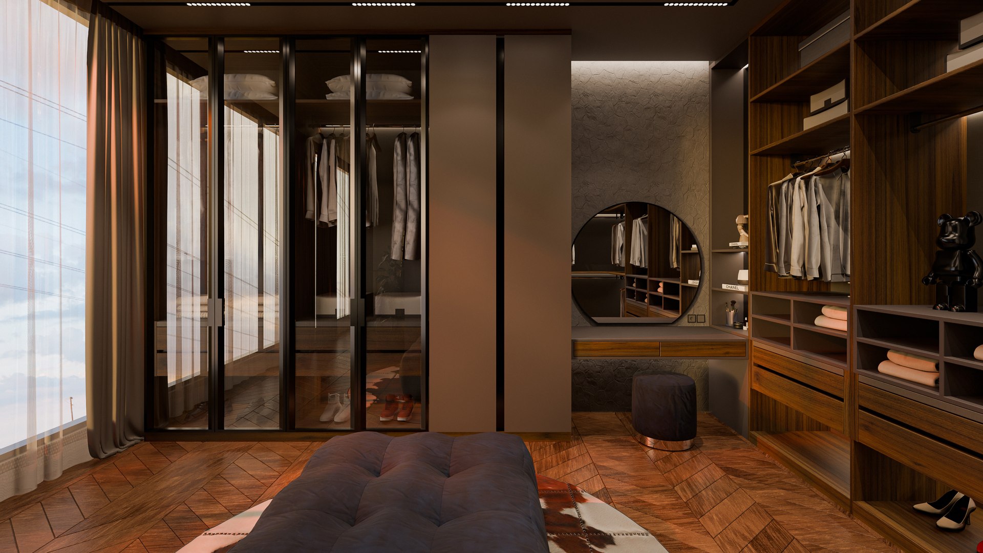 3D Walk In Closet Wardobe Contemporer Blender-Fbx-Obj - TurboSquid 2375702