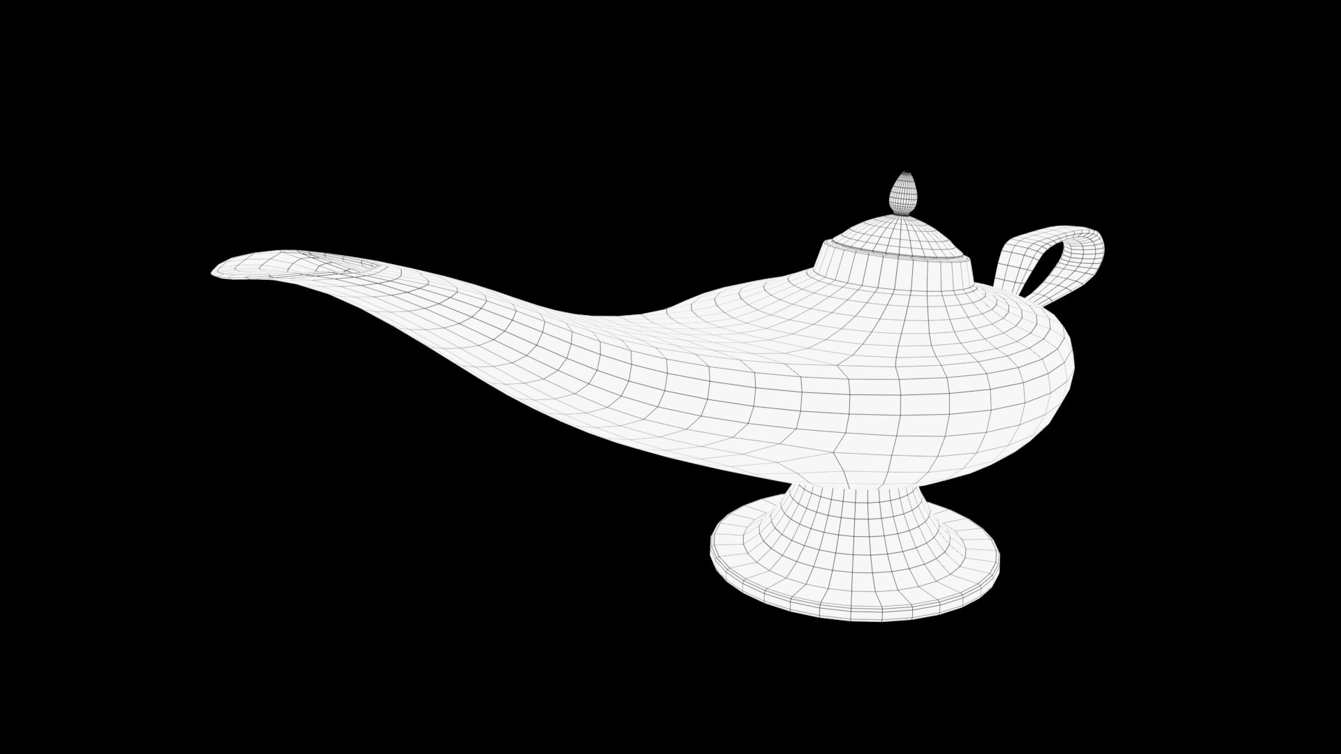 3D Genie's lamp - TurboSquid 1865603
